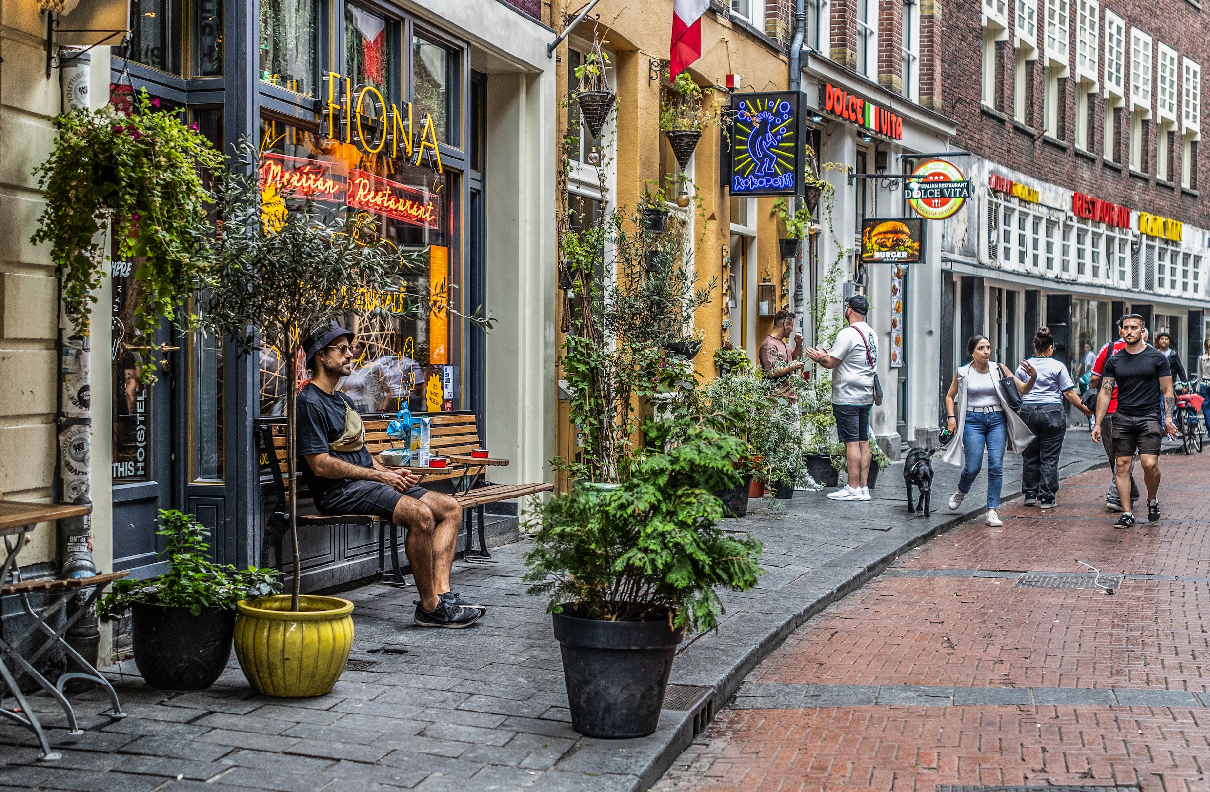 Eigenaren van plantenbakken op de stoep boos op gemeente Amsterdam ...