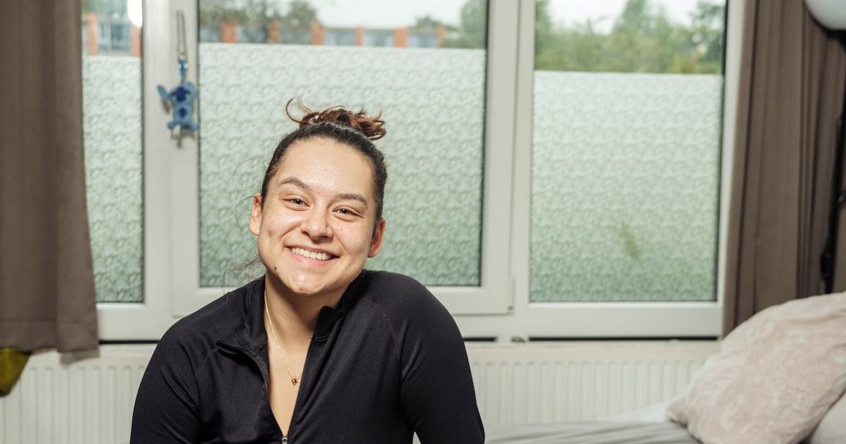 Amber (27) vond eigen ruimte, in een container van 20 m2: ‘Ik kook nog ...