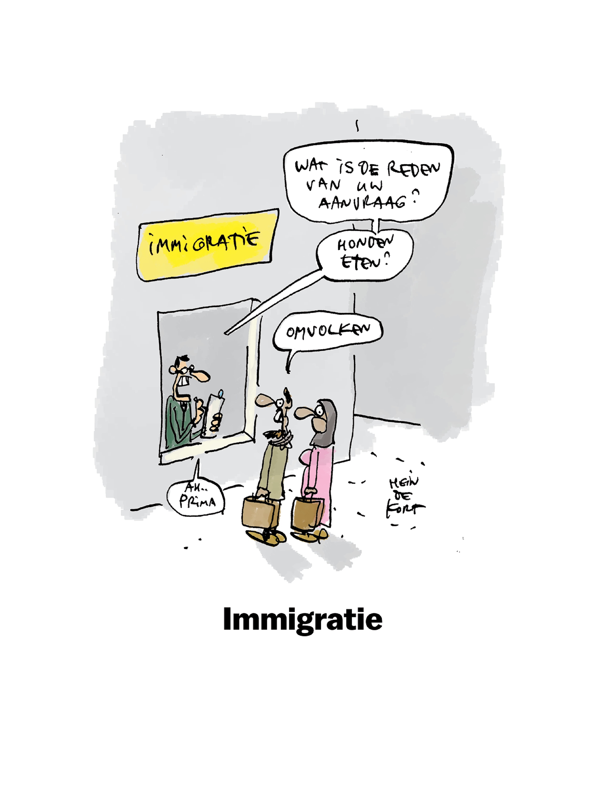Bekijk hier alle cartoons van Hein de Kort | Het Parool