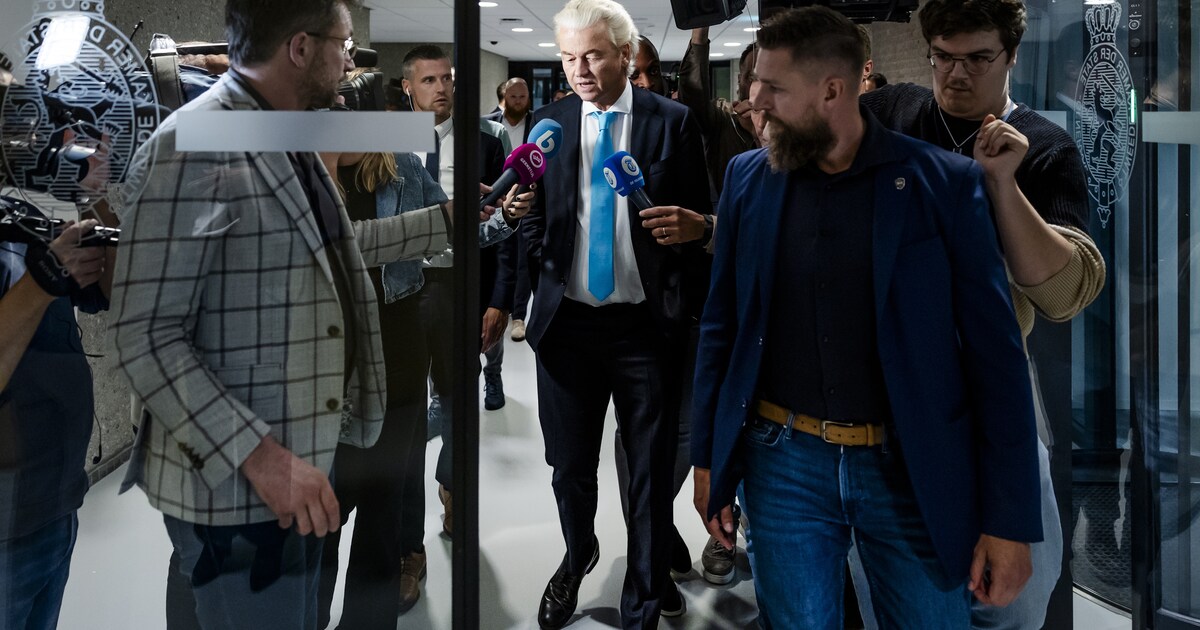 Wilders speculeert over val kabinet: ‘Als NSC weer wegduikt slopen ze dit kabinet’ | Het Parool