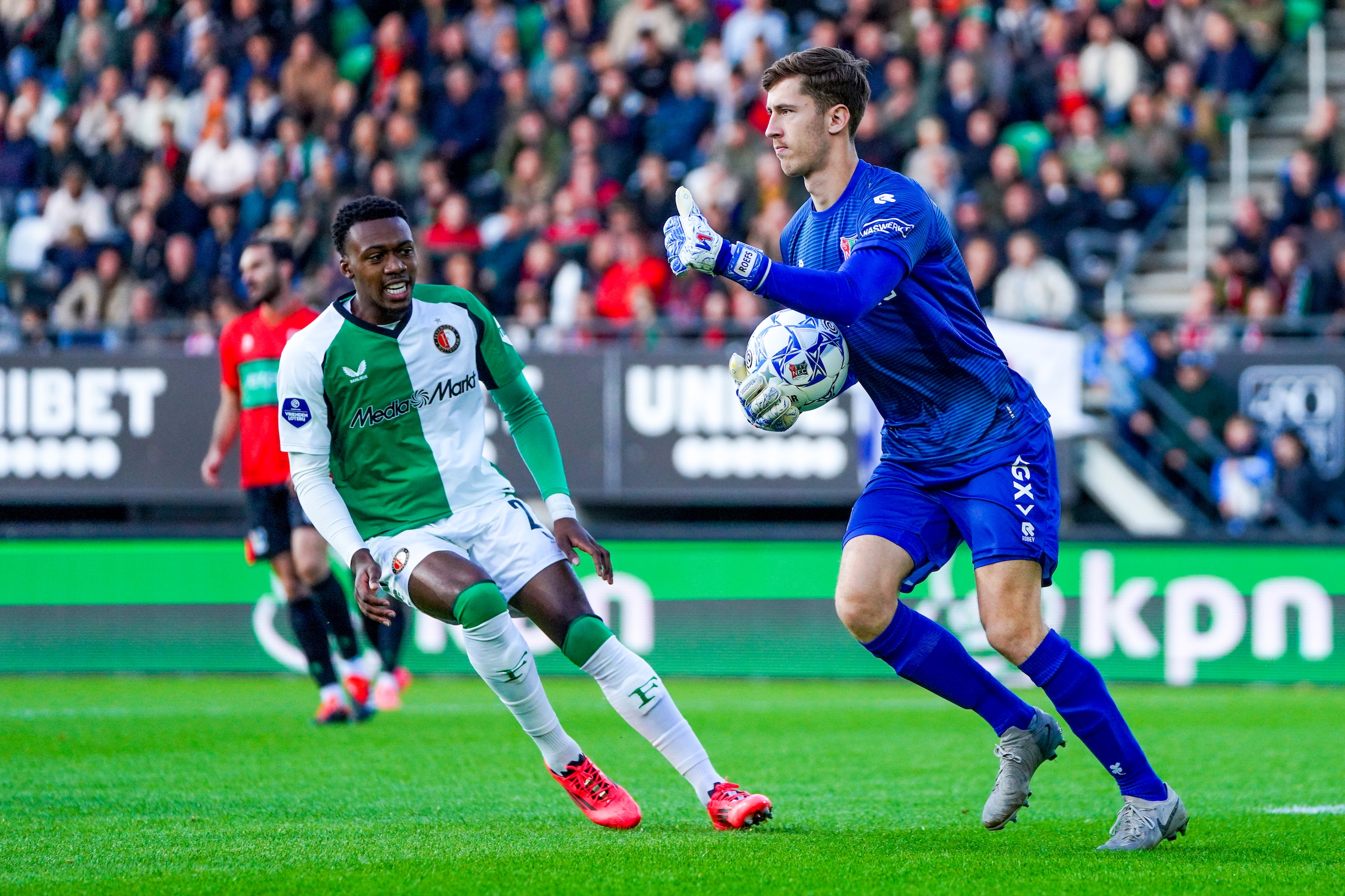 Ik wist zeker dat Feyenoord gelijk zou maken tegen NEC, hoe slecht ze ...