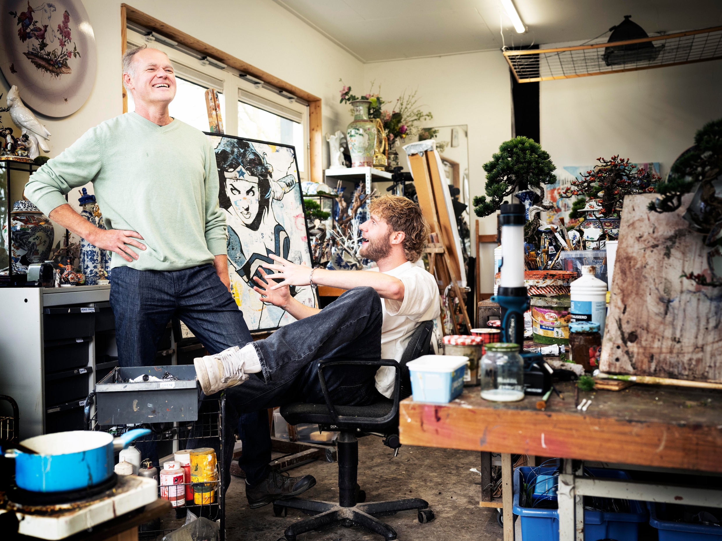 Patrick (59) en Pieter (24): ‘Ik beschouw mijn vader als een goede ...