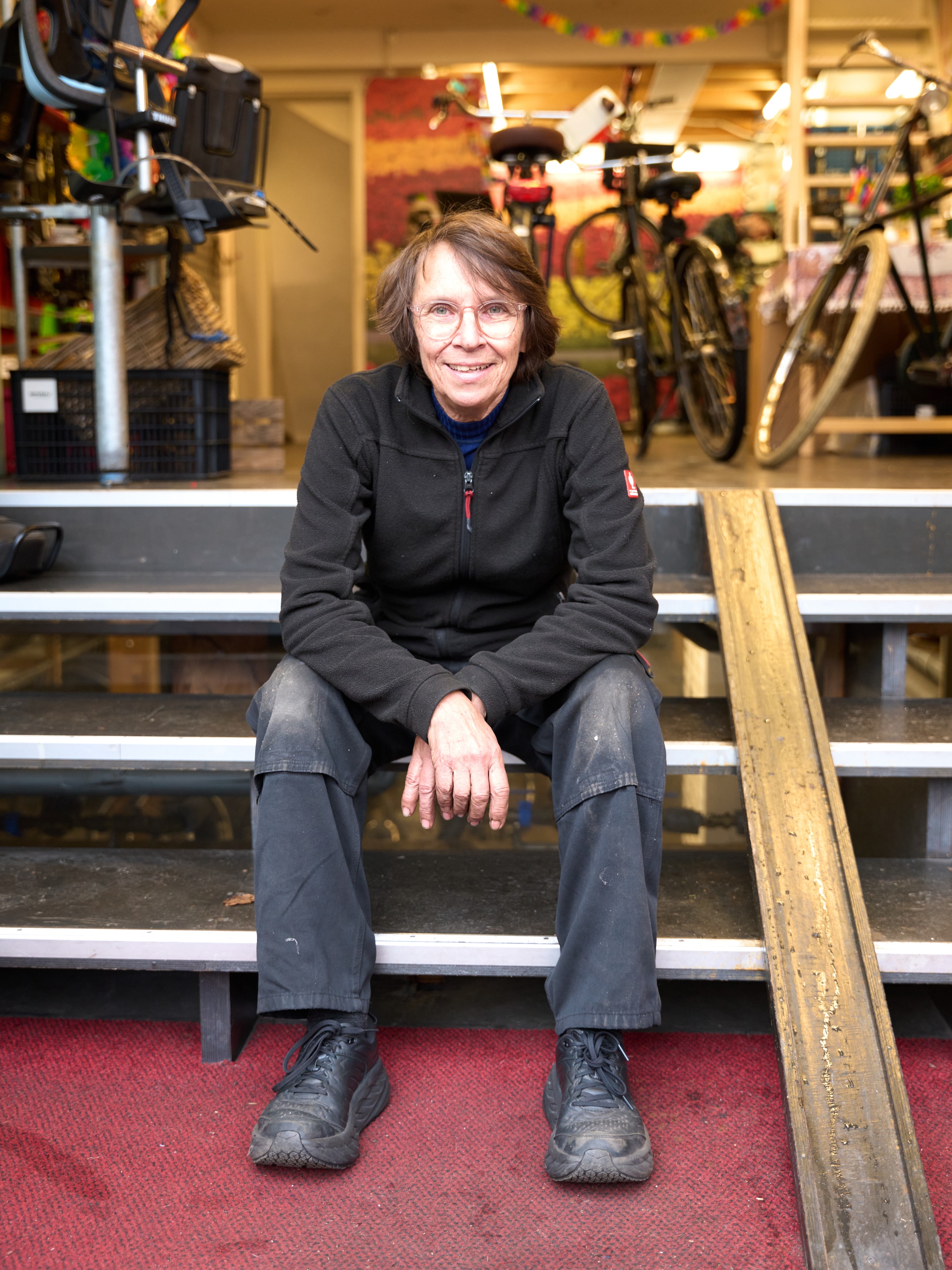 Maria van der Aa stopt na 40 jaar als fietsenmaker in hartje Amsterdam ...