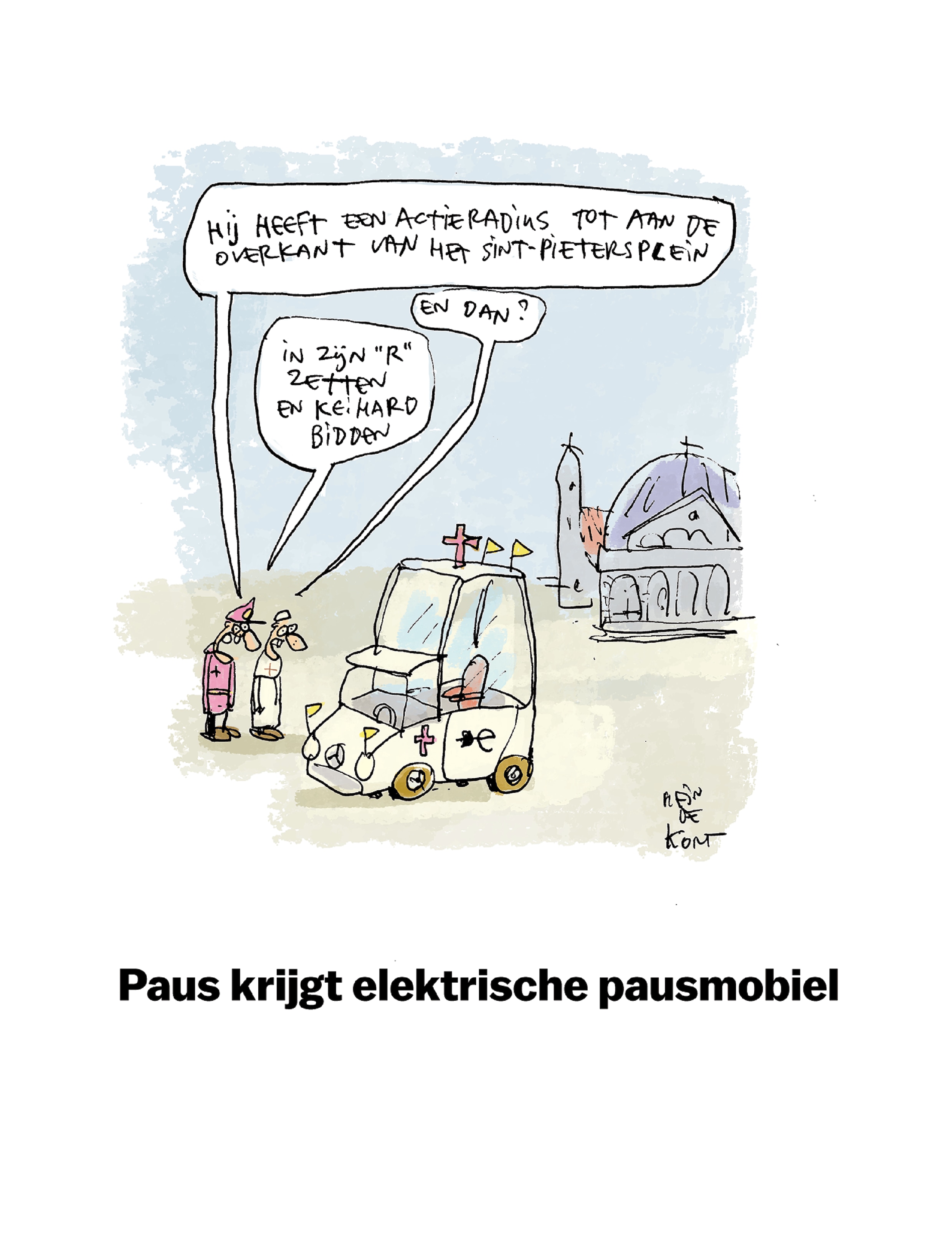 Bekijk hier alle cartoons van Hein de Kort | Het Parool