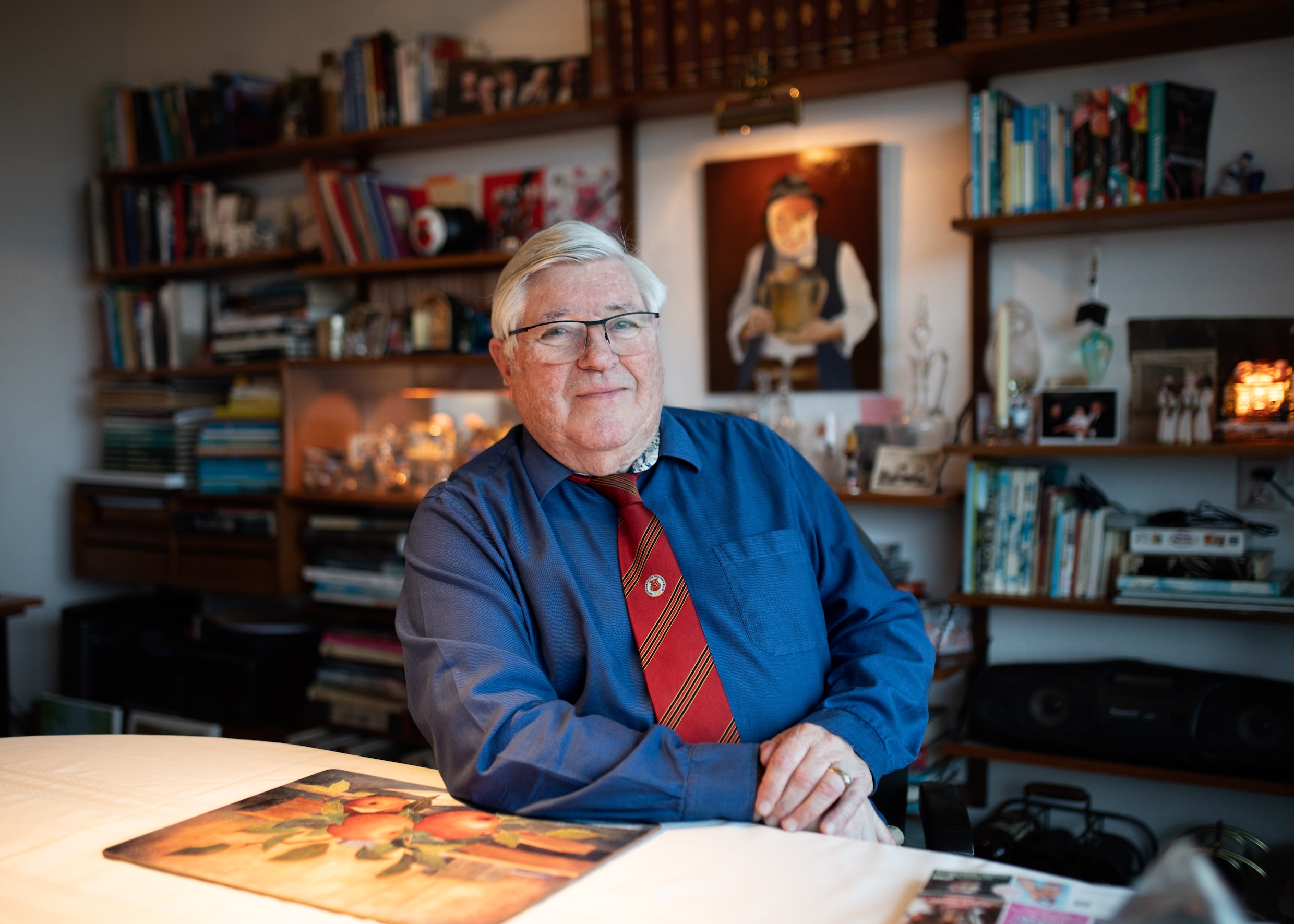 Hans (91) leeft en ademt al 80 jaar voetbalclub AFC: ‘Ik ga nog steeds ...