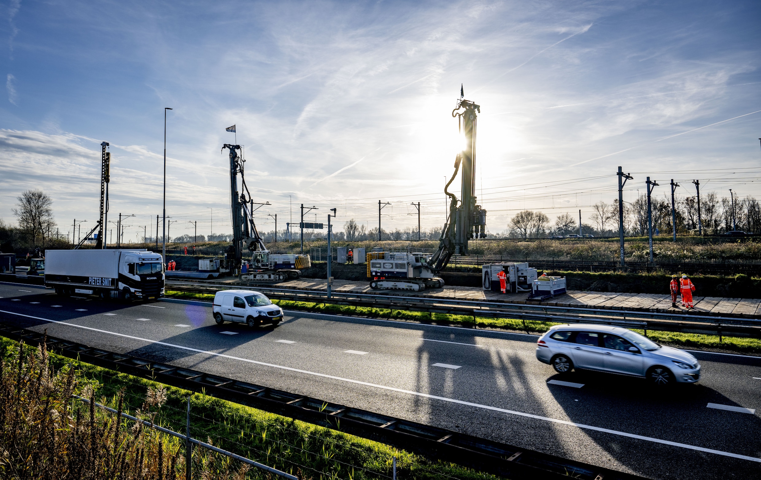 Verbindingsweg A10 richting Schiphol gaat eerder open dan gepland | Het ...