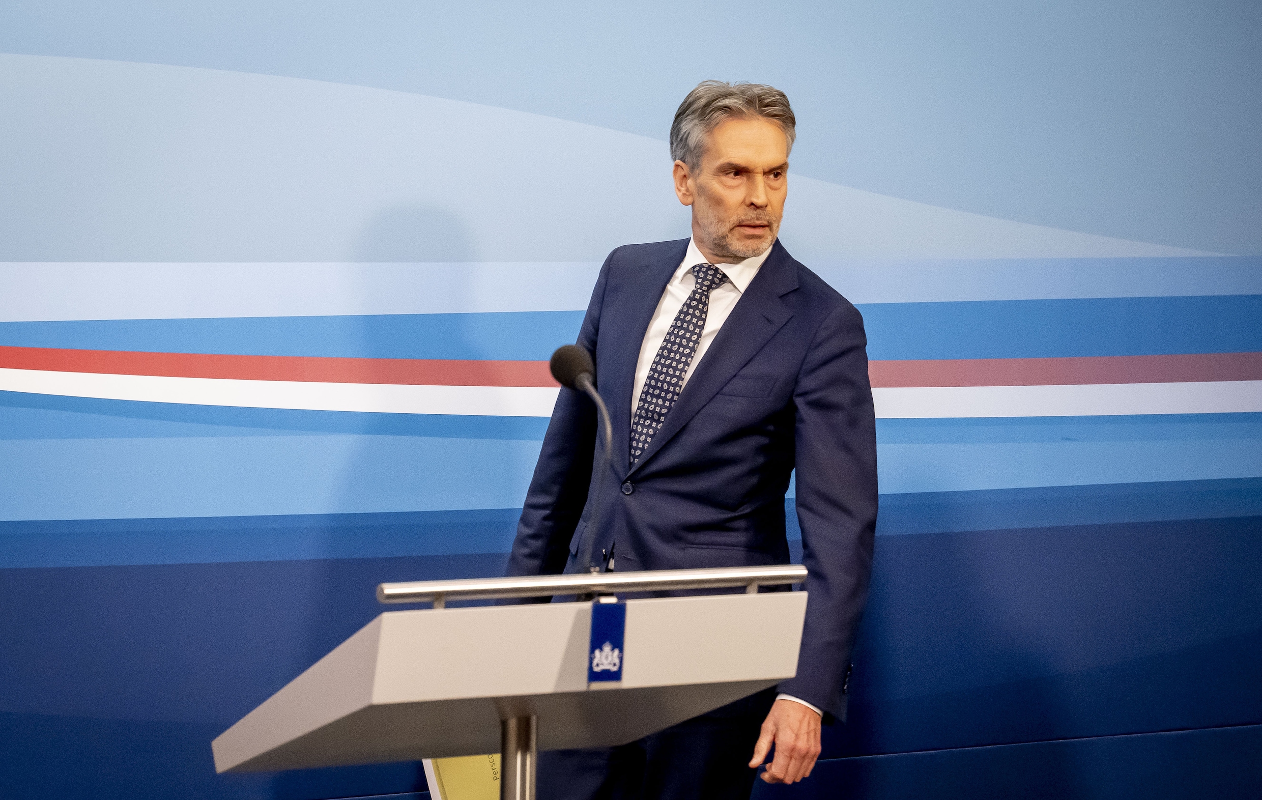 Dick Schoof deed iets dat hij als premier nog niet eerder deed, en dat ...