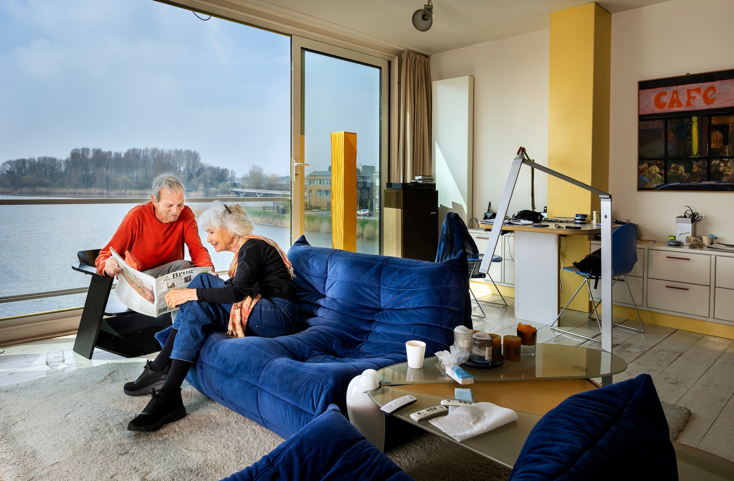 De zaterdagochtend van Lucretia van der Vloot (57) staat in het teken ...