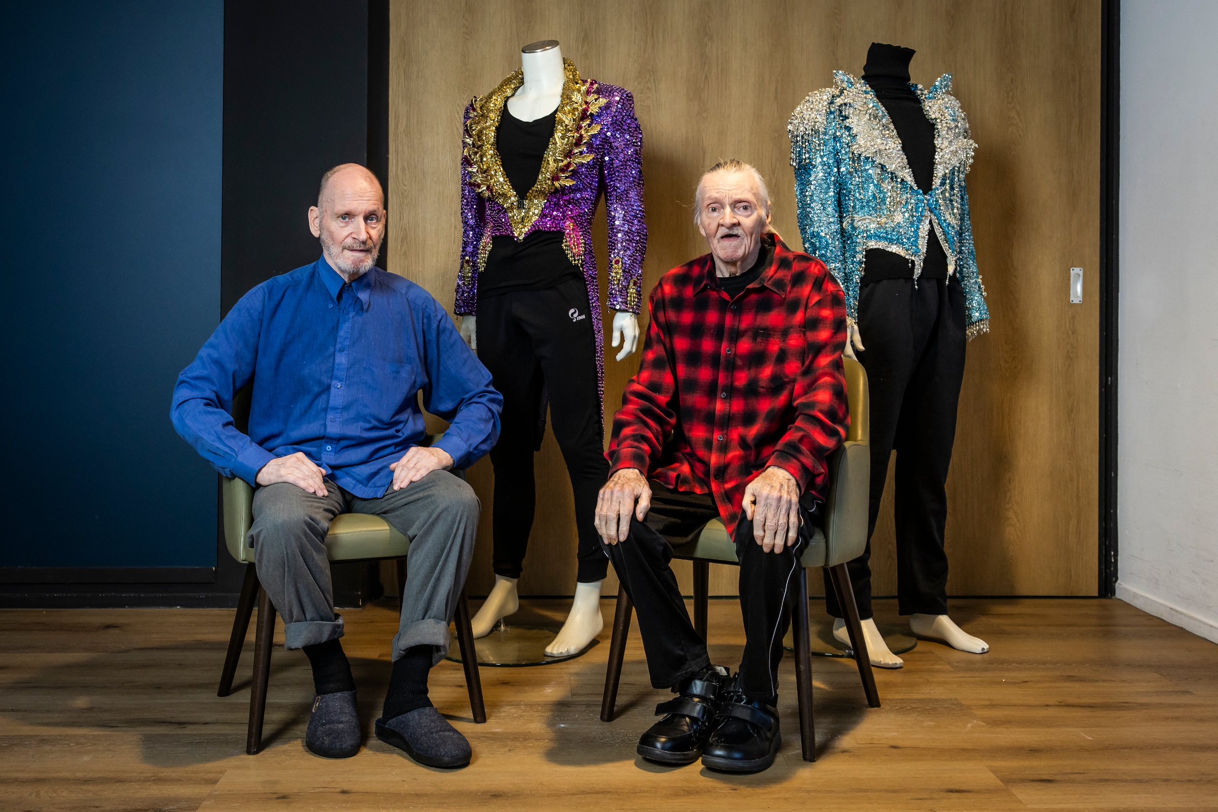 Iconisch Amsterdams duo Gebroeders Grimm zit na een leven vol glitter ...