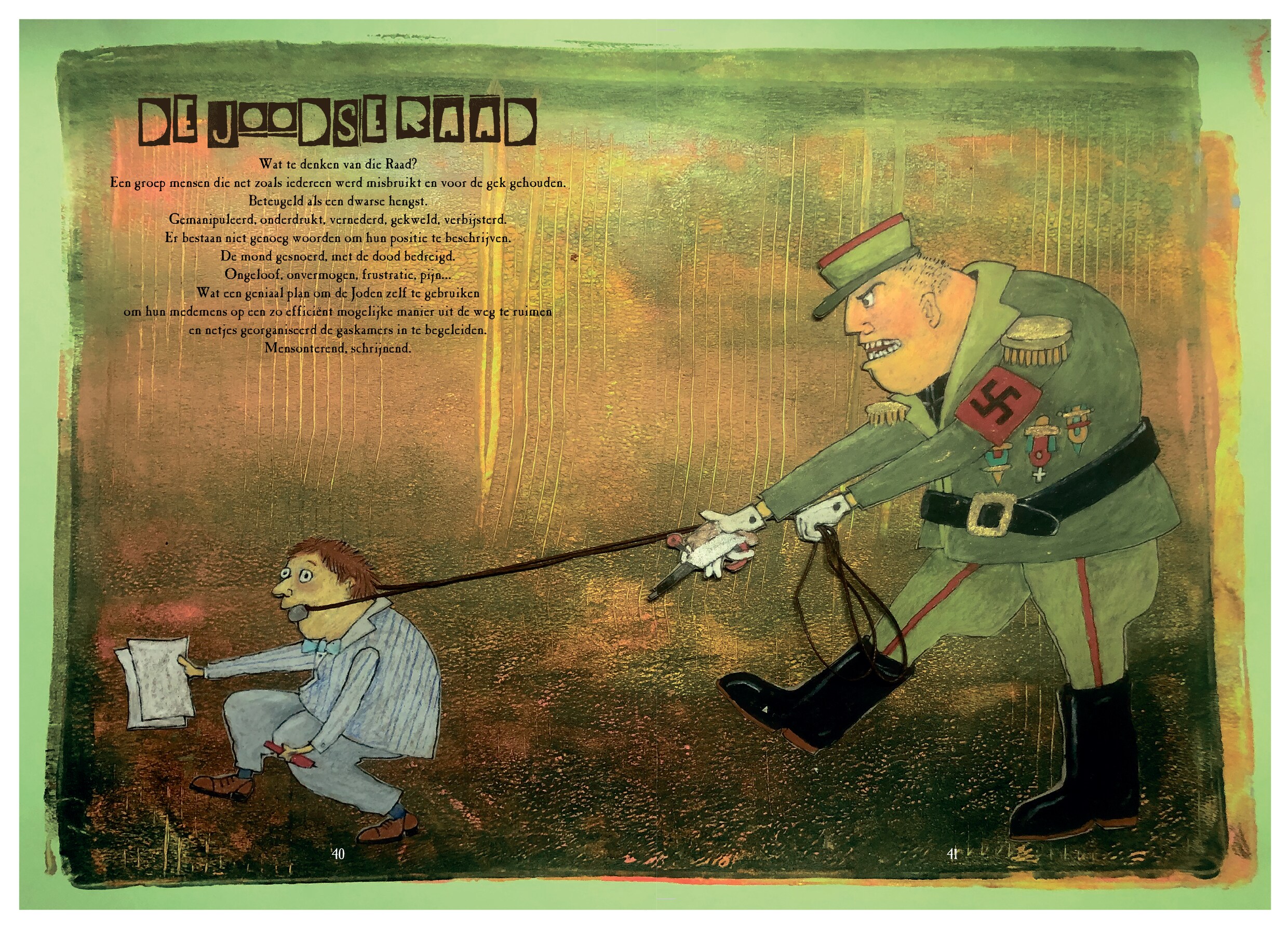 Aftellen naar de laatste minuten in de gaskamer: illustrator Guida ...