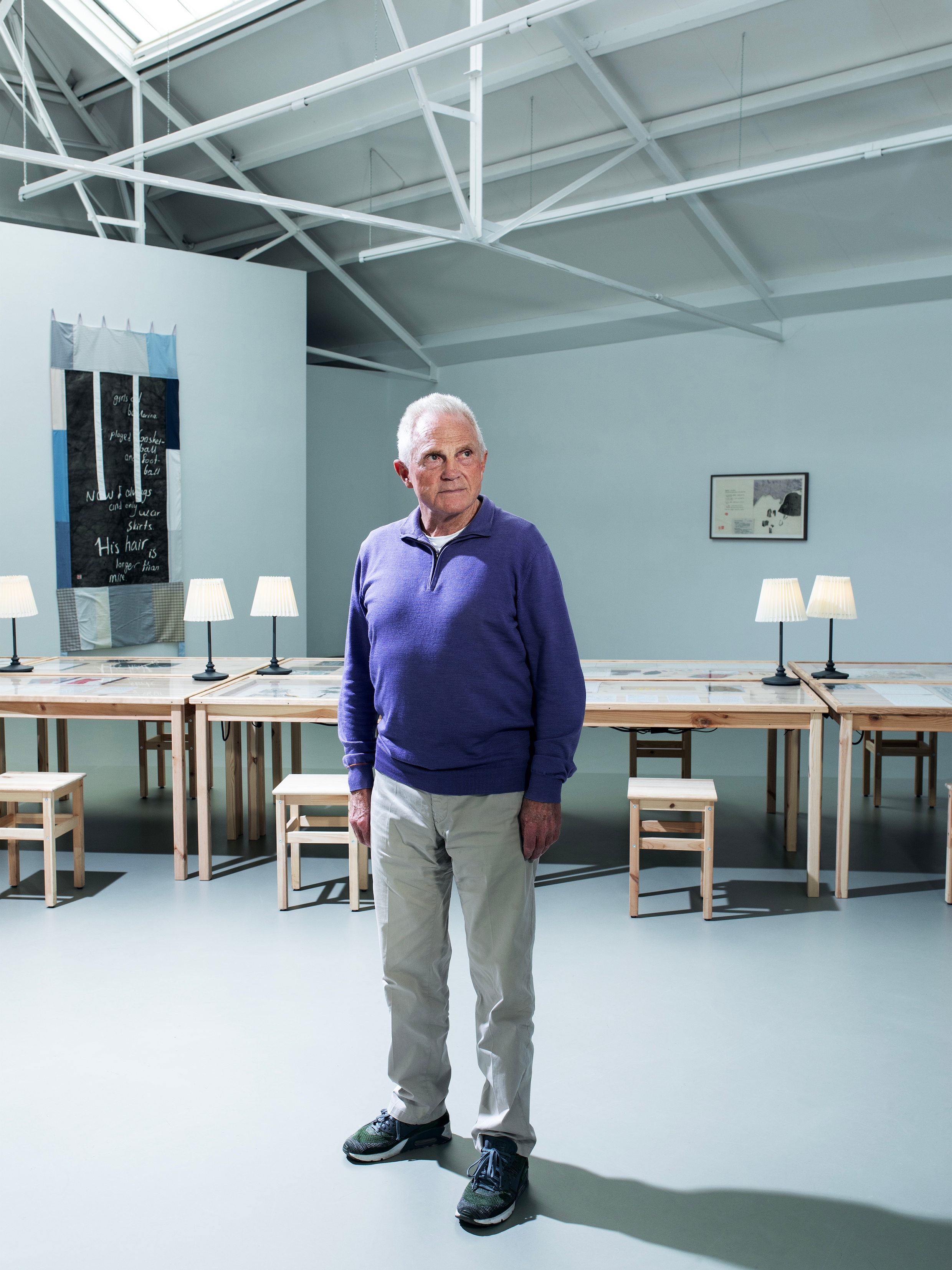 Fons Welters (82) stopt met zijn galerie in de Jordaan: ‘In het begin ...