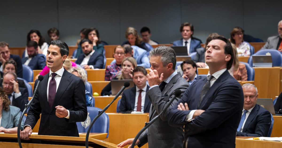 Wat opviel in het Kamerdebat over de val van het kabinet: ‘Met deze gast gaan we niet meer in ...