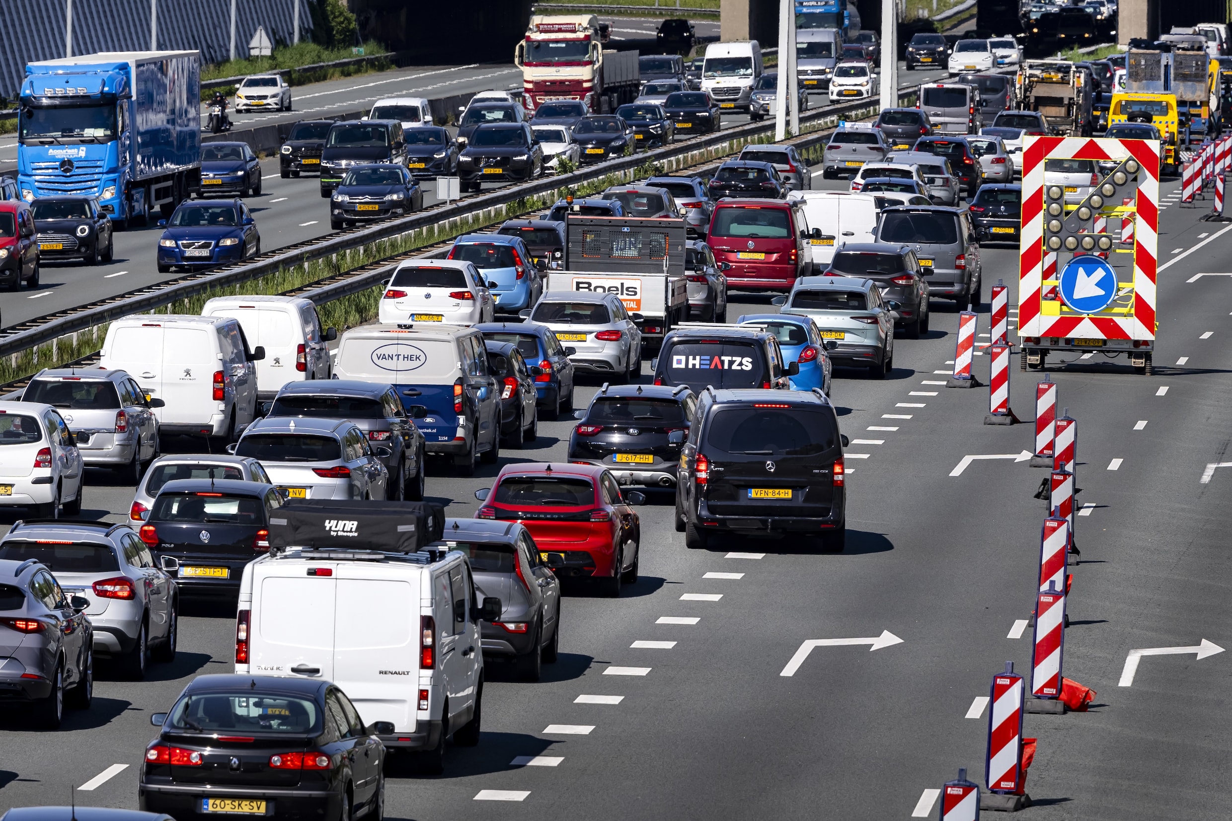 Vertraging tot een uur: ringweg A10 van Badhoevedorp tot ...