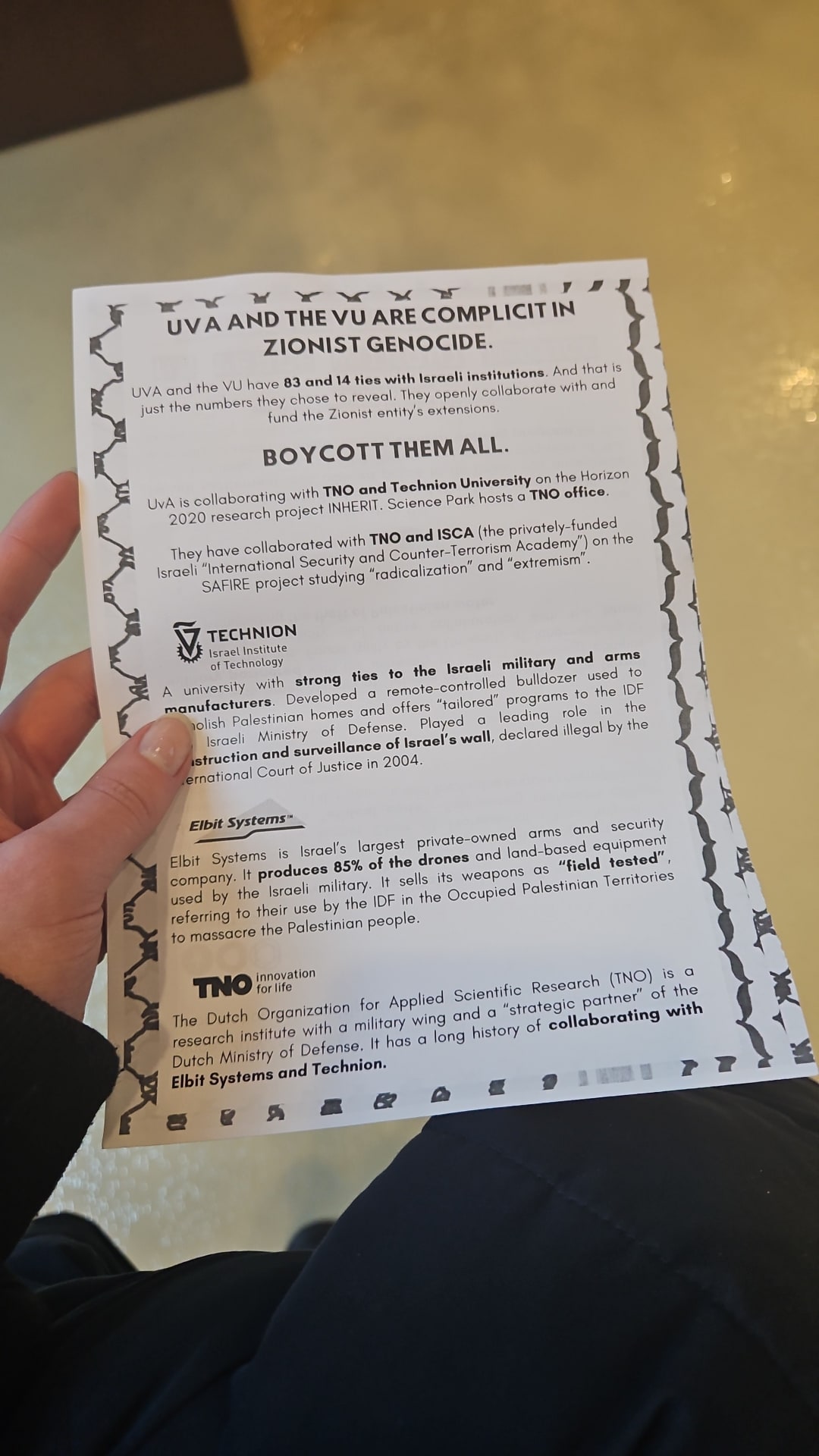 Joodse studenten voelen zich onveilig en buitengesloten op UvA en VU ...