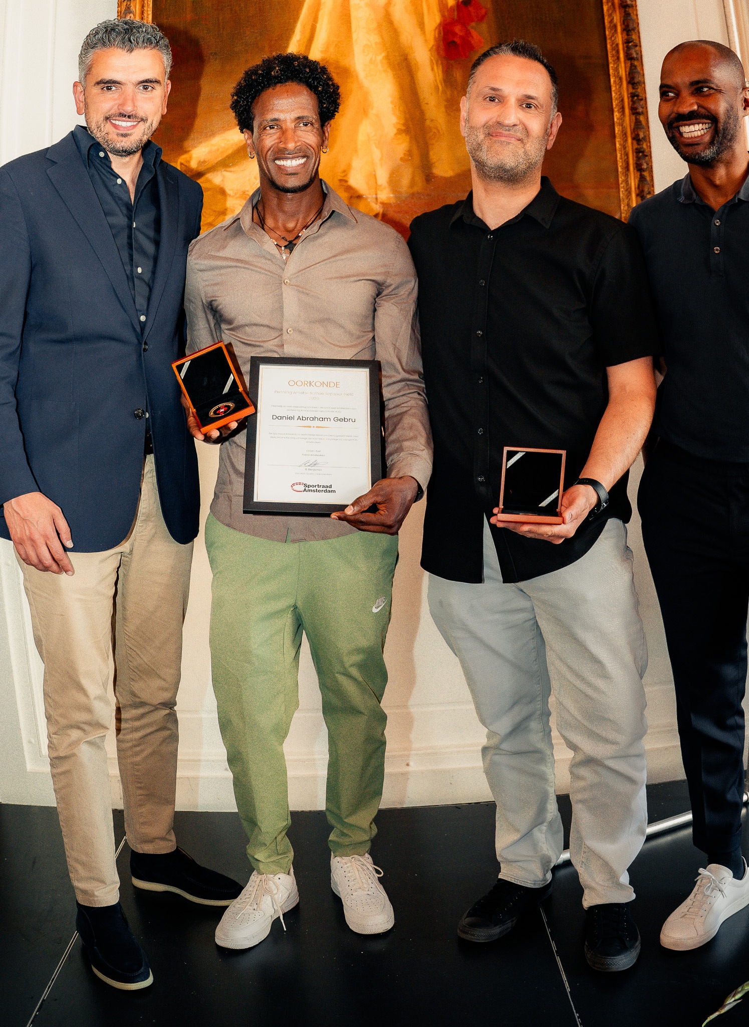 Daniel Abraham uitgeroepen tot Amsterdamse Topsportheld 2025: ‘Toen ik naar Nederland kwam, had ...