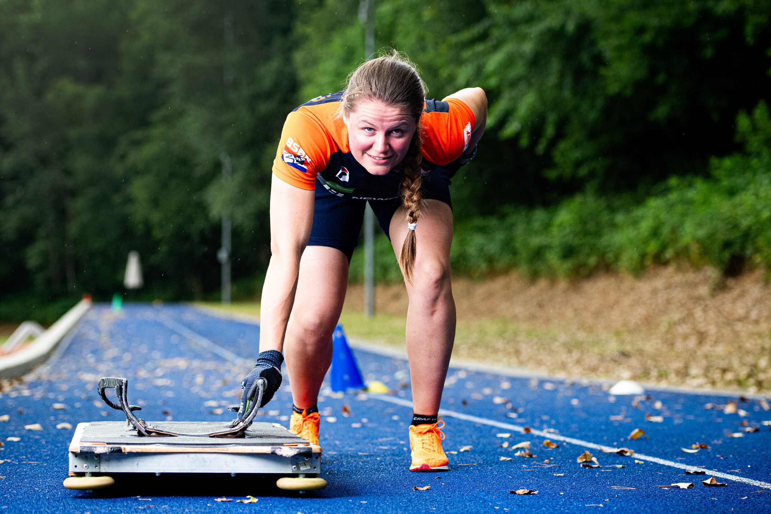 Skeletonster Kimberley Bos start seizoen op gloednieuwe olympische baan ...
