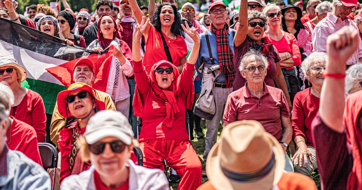 De Rode Lijndemonstratie is zondag in Amsterdam: ‘Elke actie laat ...