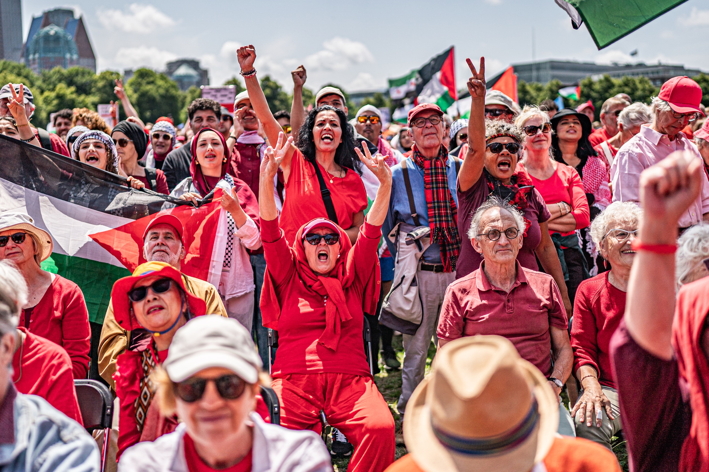 De Rode Lijndemonstratie is zondag in Amsterdam: ‘Elke actie laat ...