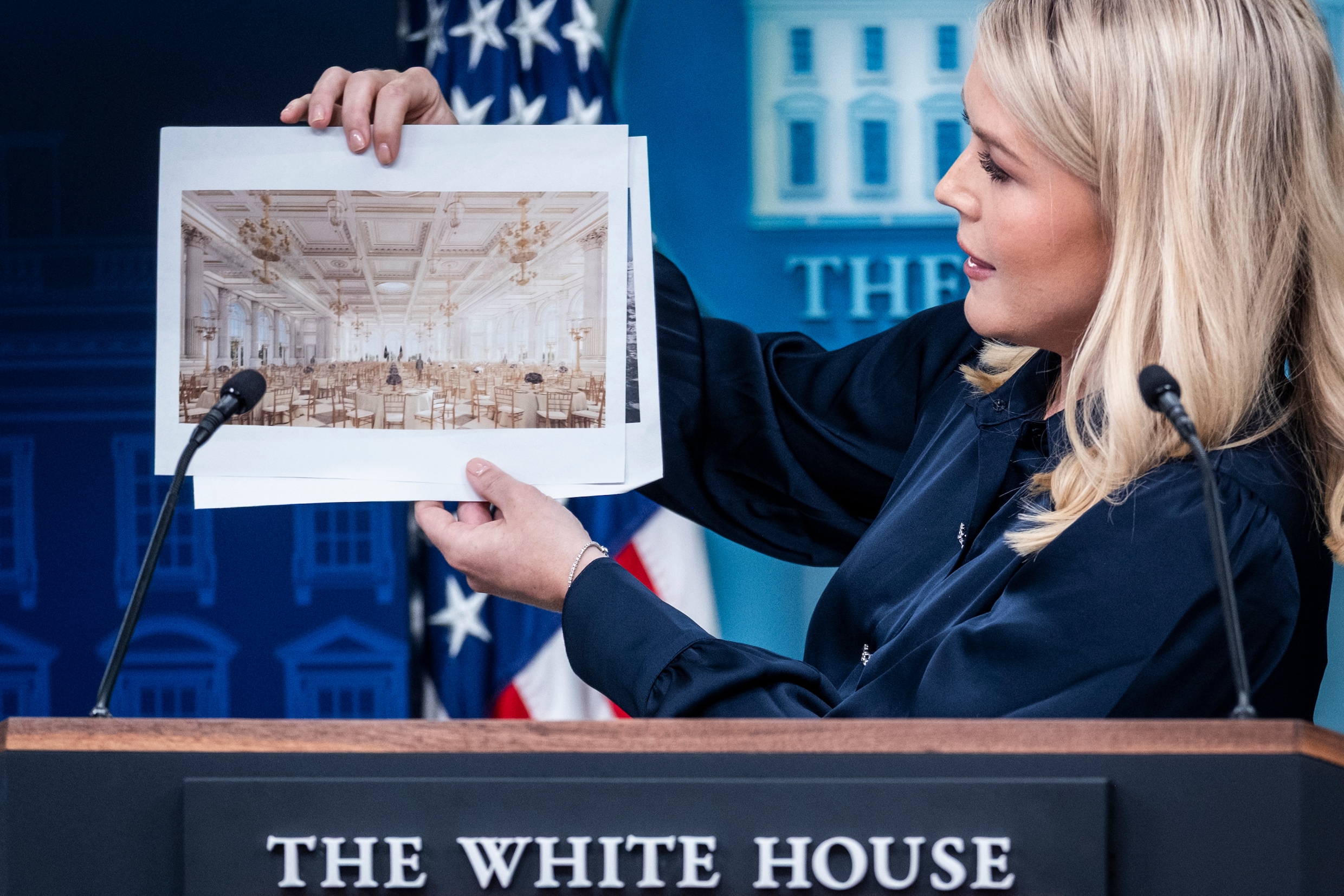 Trump geeft Witte Huis een gouden metamorfose: nieuwe balzaal en ...