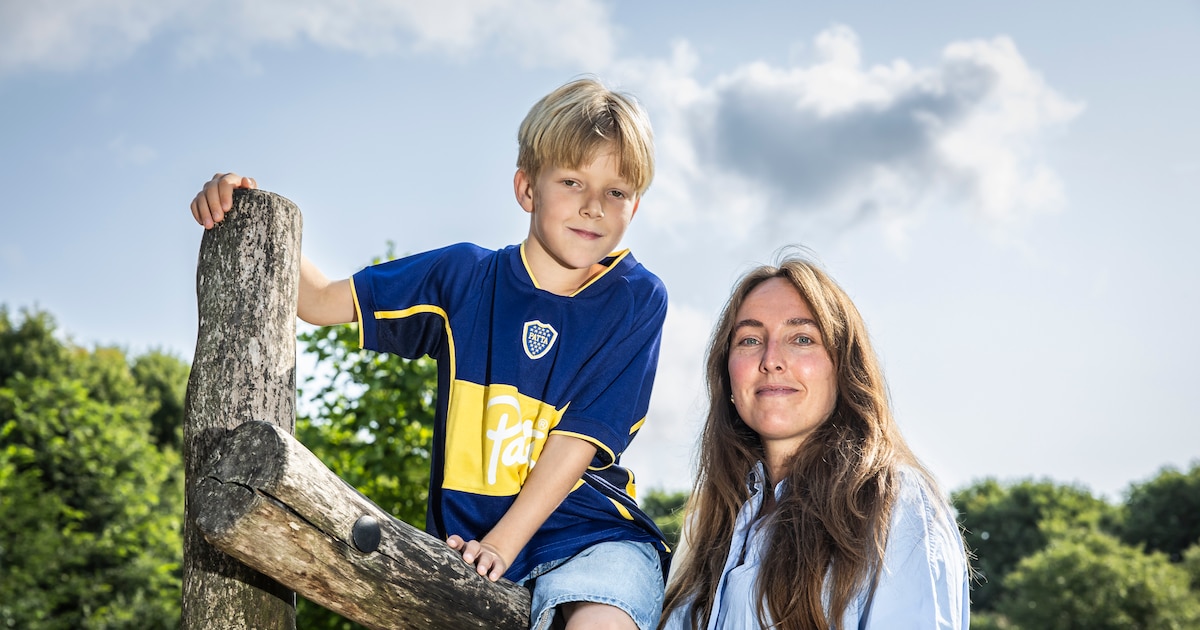 Debbie (34) en Otis (8): ‘Omdat we op jonge leeftijd kinderen hebben ...