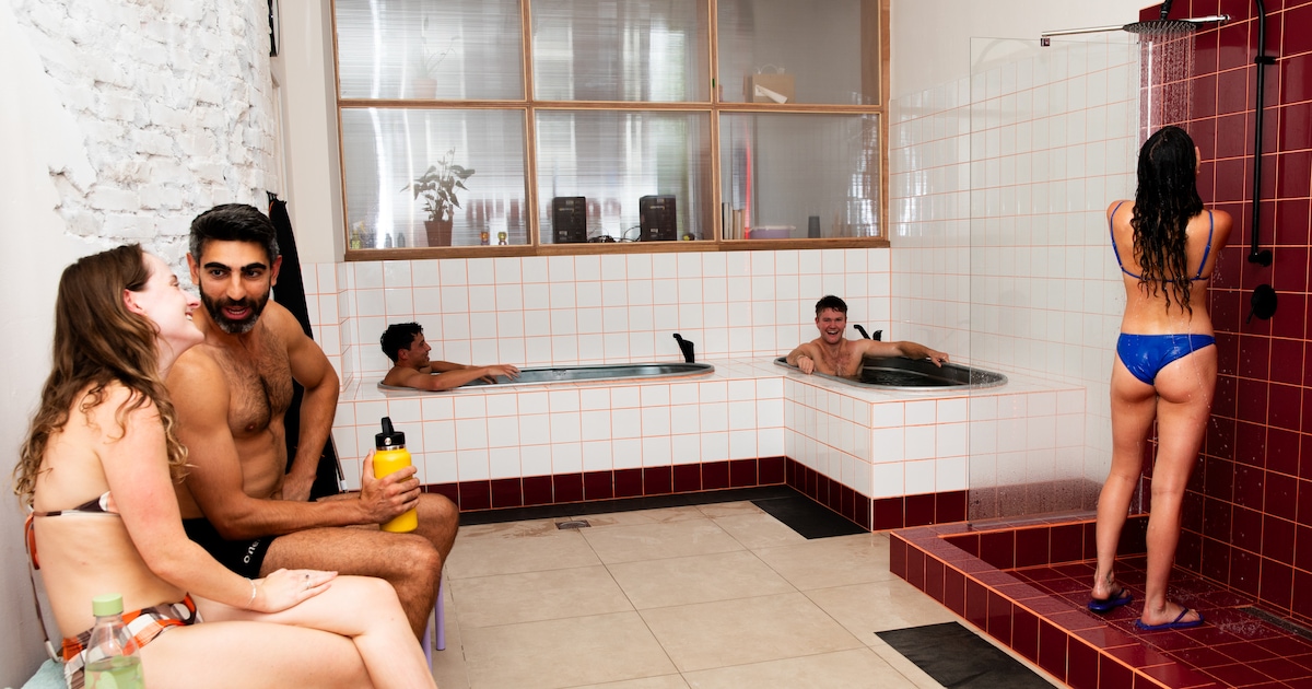 De sauna in, een ijsbad nemen en weer de sauna in – het kan nu ook bij Cold Club in West: ‘Je ...