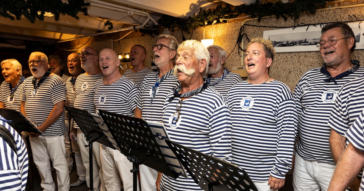 Tijdens Sail klinken de zeemansliederen van het Nieuwendammer ...