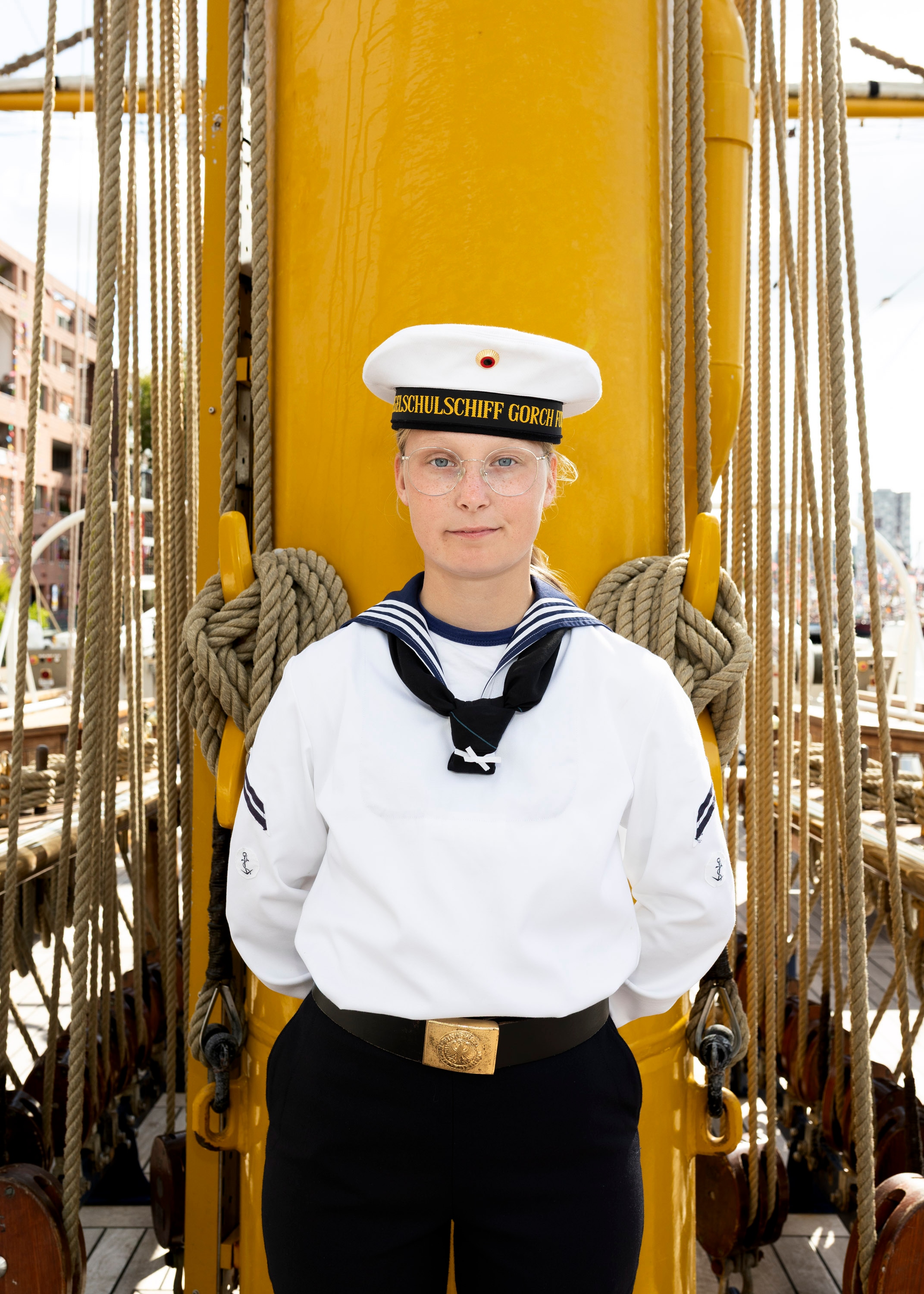 Deze matrozen en kadetten tonen hun schepen tijdens Sail: ‘In een storm ...