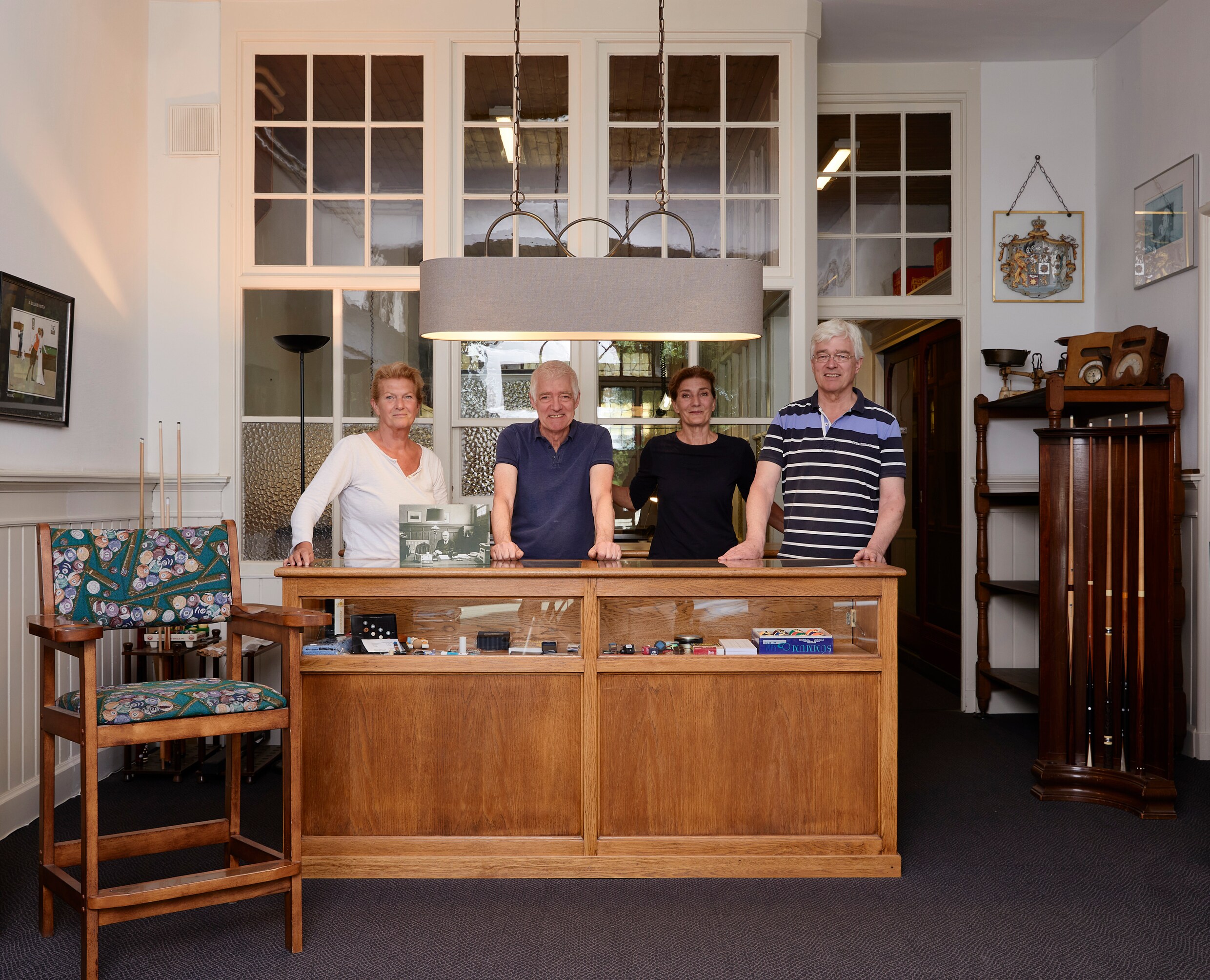 Bij de beroemde Billardfabriek Wilhelmina uit 1898 zal nooit meer een ...