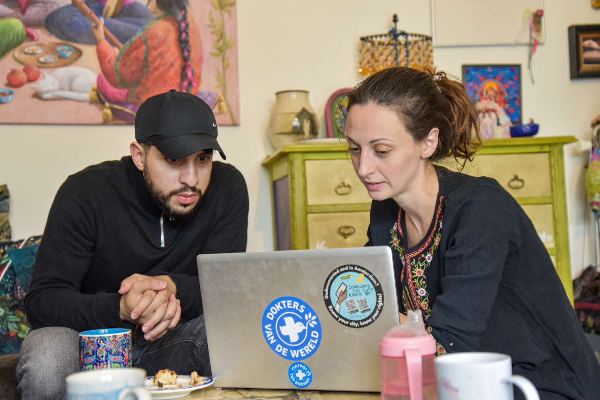 Omar en Sarah coördineerden vanuit Amsterdam de Gazavloot: ‘De stoere ...