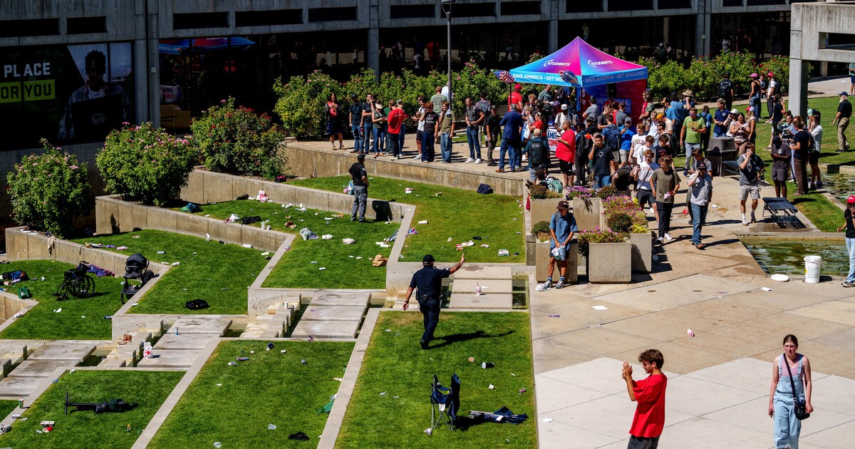 Amerikaanse activist en Trumpaanhanger Charlie Kirk (31) doodgeschoten, nog geen dader opgepakt ...