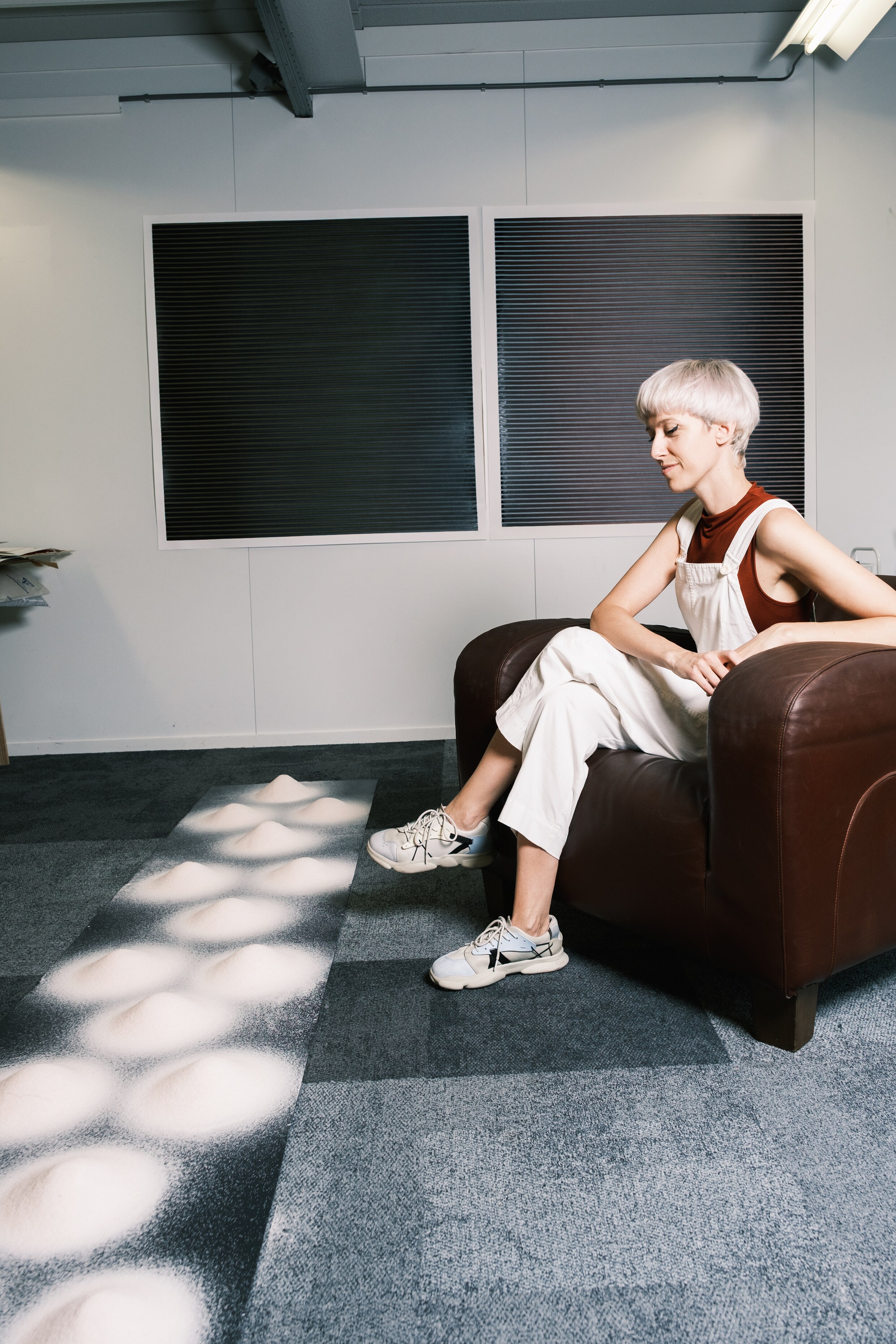 Op kunstbeurs BigArt is het werk groot van formaat of groots van idee ...