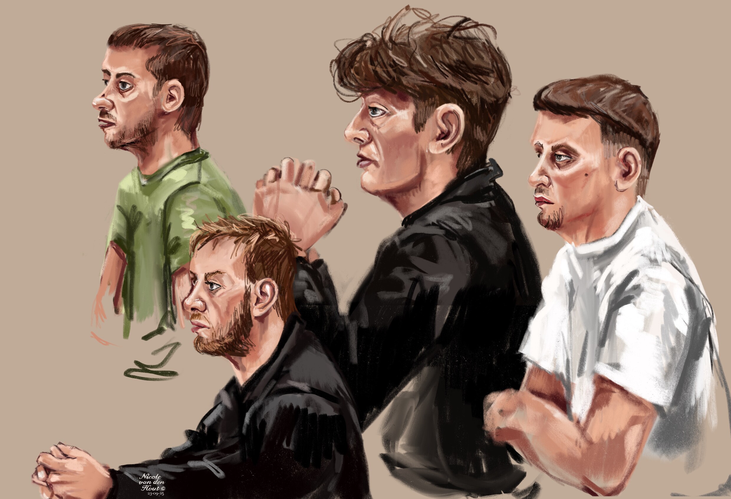 Tien van de veertien verdachten tijdens snelrechtzittingen rond rellen ...