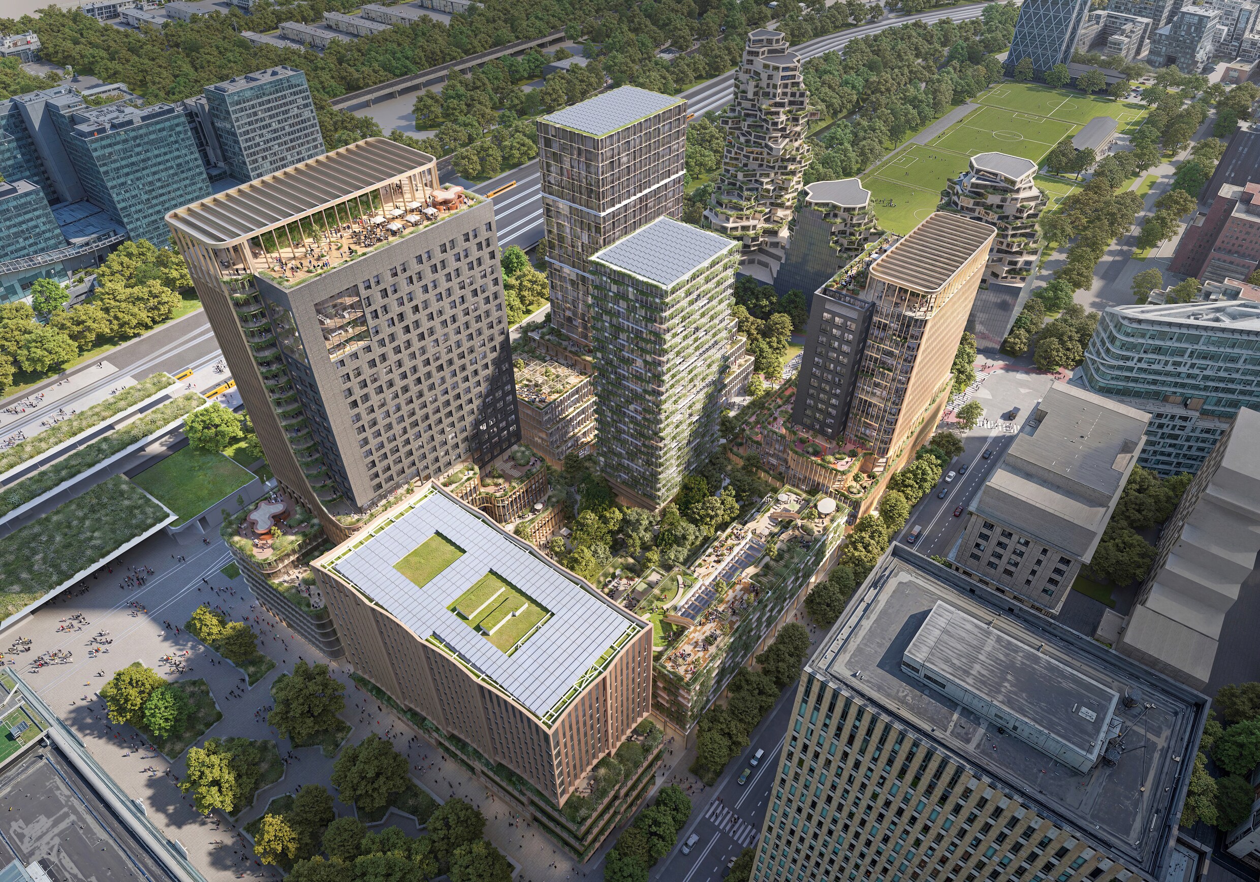 Ruim 150.000 vierkante meter kantoren, slechts 300 woningen ...