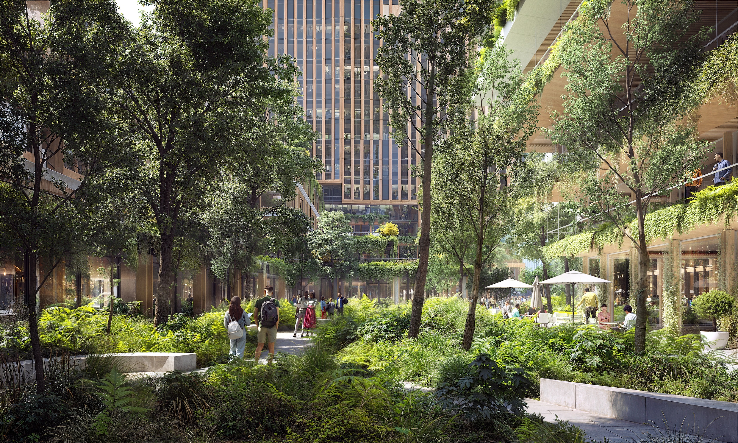 ABN Amrocomplex op Zuidas wordt rigoureus verbouwd tot ‘stadsdorp’, met ...