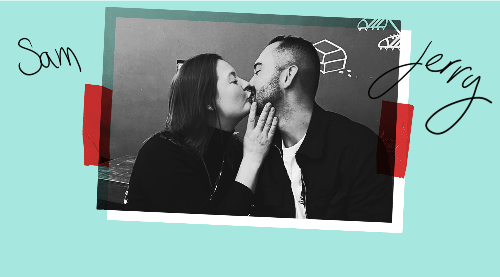 Jerry (29) en Sam (30) vonden elkaar op Tinder: ‘Ik vind Sam een lekker ...