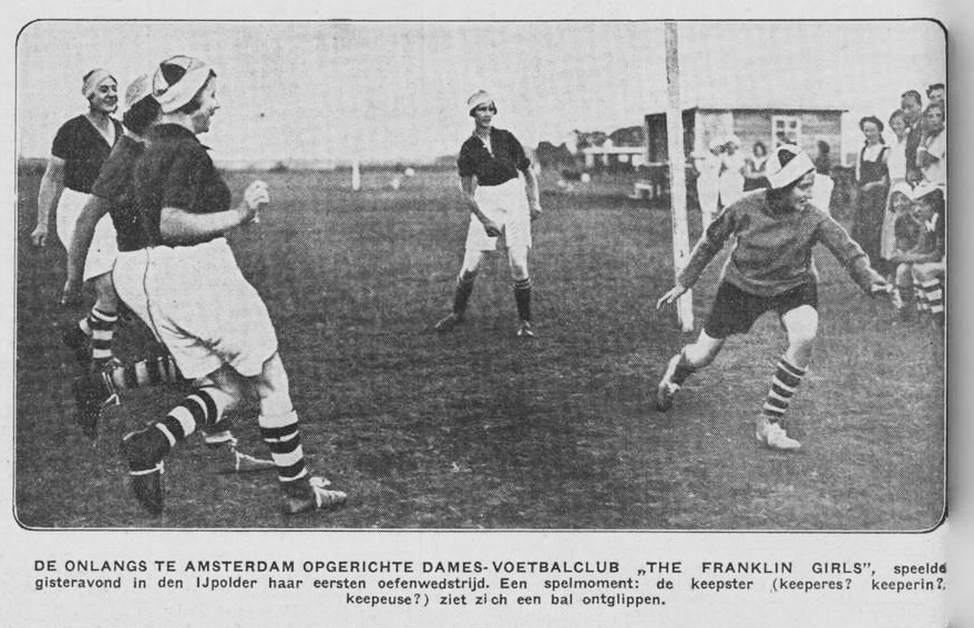 Hup Franklin Girls! Unieke filmbeelden gevonden van de derby tussen ...