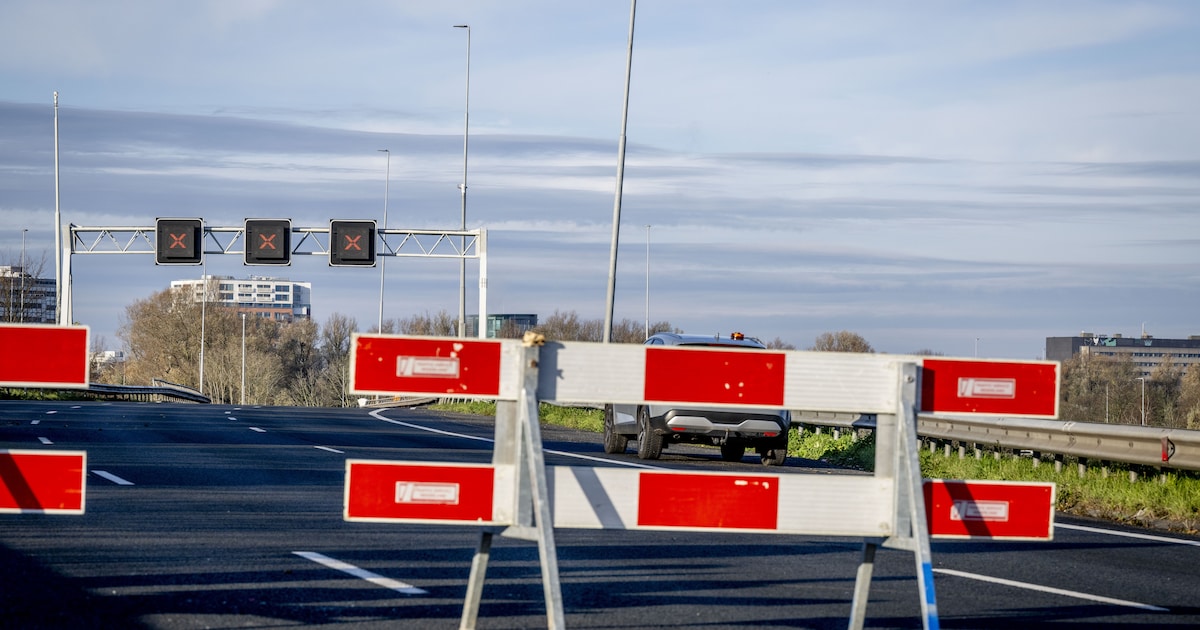 Verbindingsweg Ring A10-West/Zuid dit weekend afgesloten wegens ...