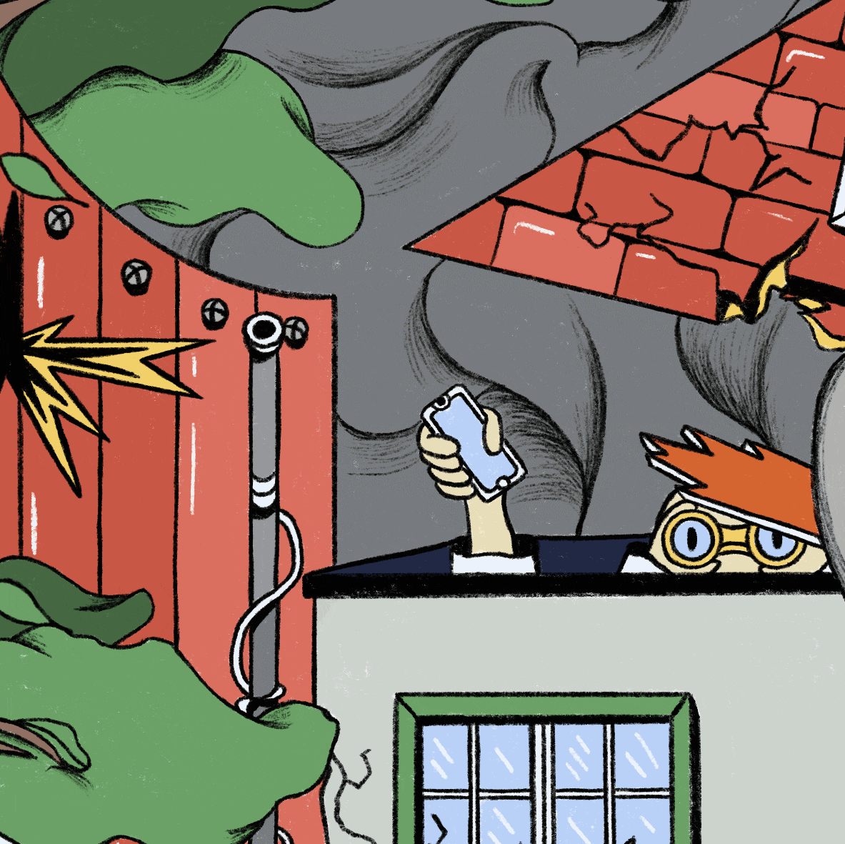 Journalist Ot van Daalen beschrijft de zeven waarschijnlijkste rampscenario’s voor Nederland ...