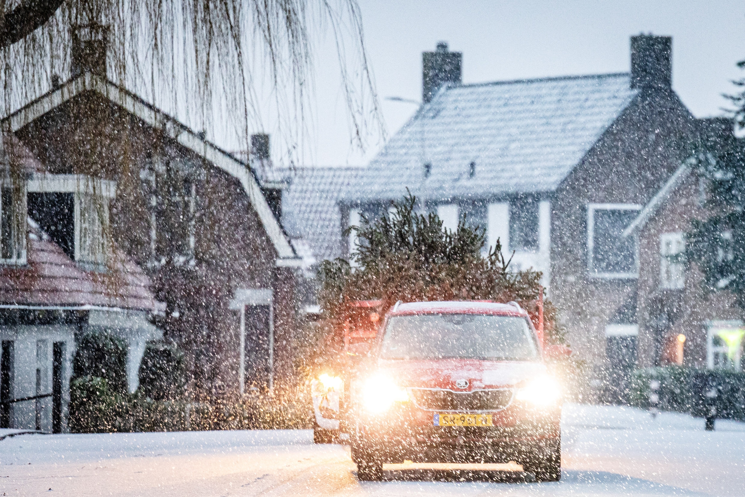 Live: winterweer | Code oranje in Noord-Holland, maandagochtend druk en ...