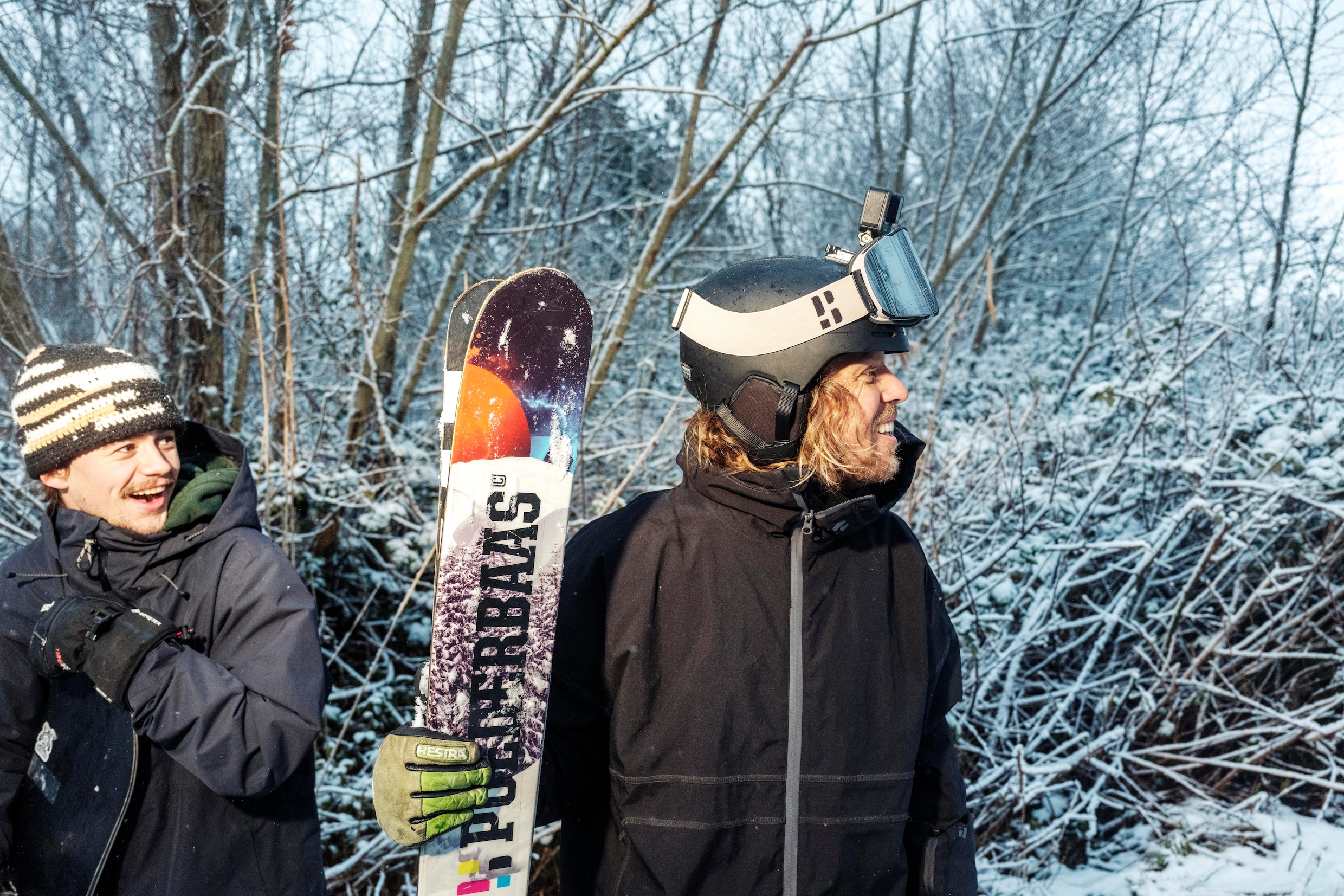 ‘Holy shit, dit was fakking hard!’ De afdaling in Spaarnwoude is volgens freeriders ‘de ...