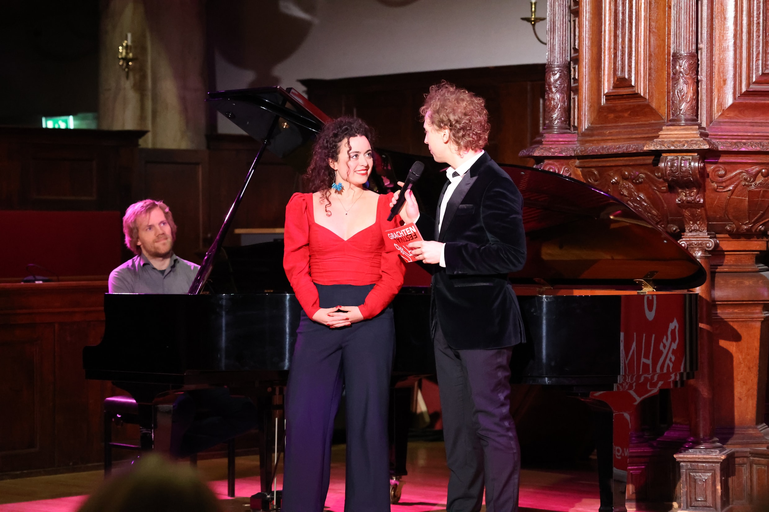 Muzikale talenten Sasha Witteveen, Ana-Carmen Balestra en Eduard Preda ...