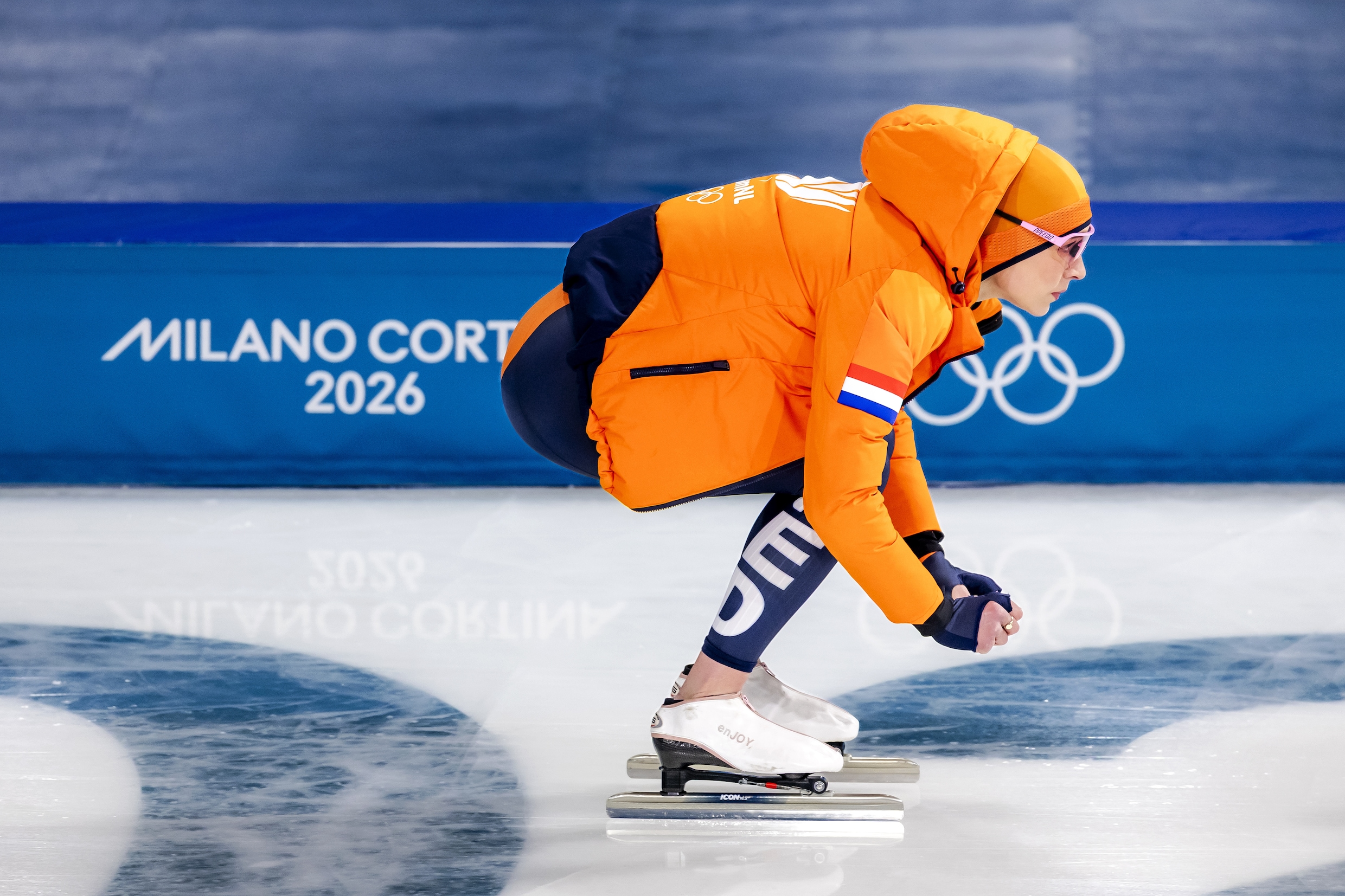 Voor een gouden plak moet Joy Beune op de 3000 meter direct alles geven ...