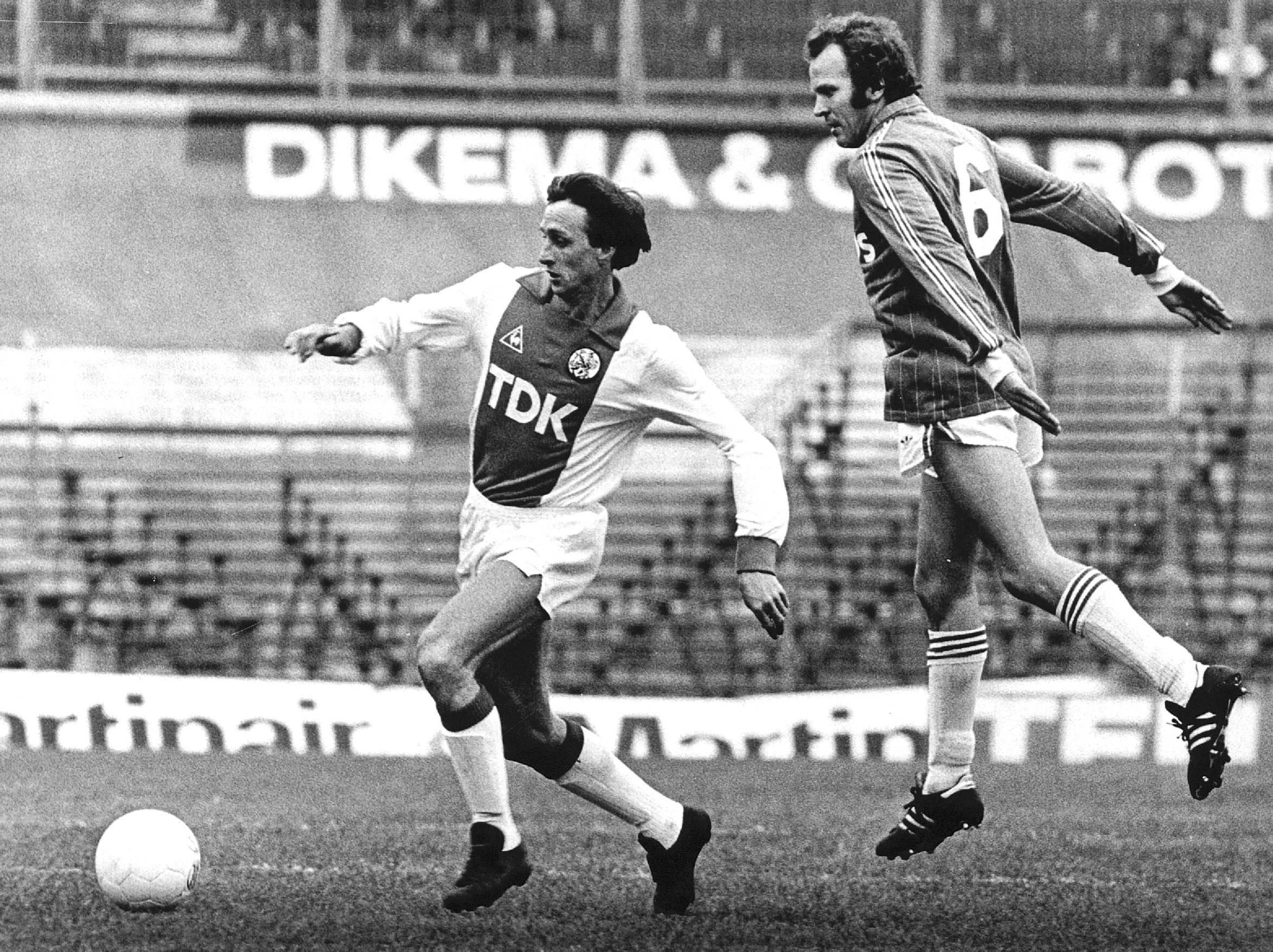 Johan Cruijff was topvoetballer, toptrainer en taalvernieuwer, maar hij ...