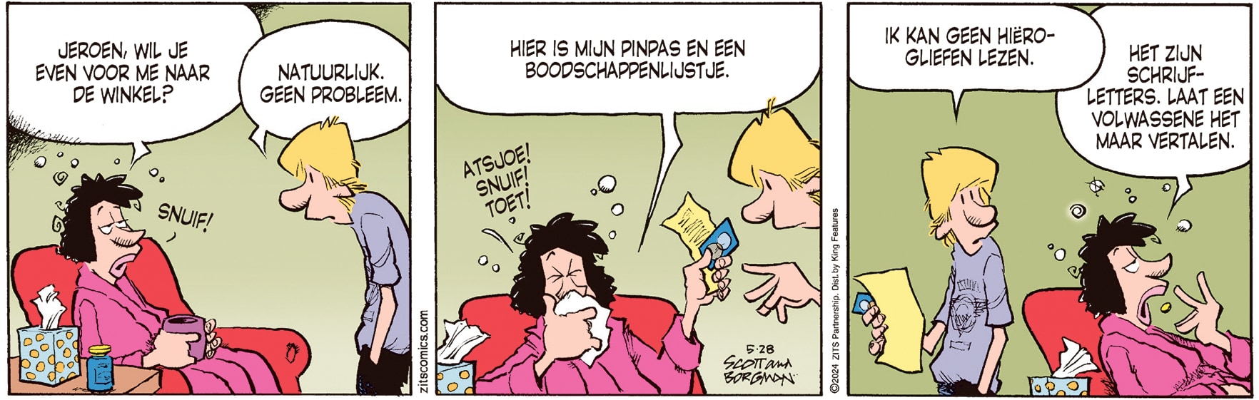 Bekijk hier alle cartoons van Pukkels | Het Parool