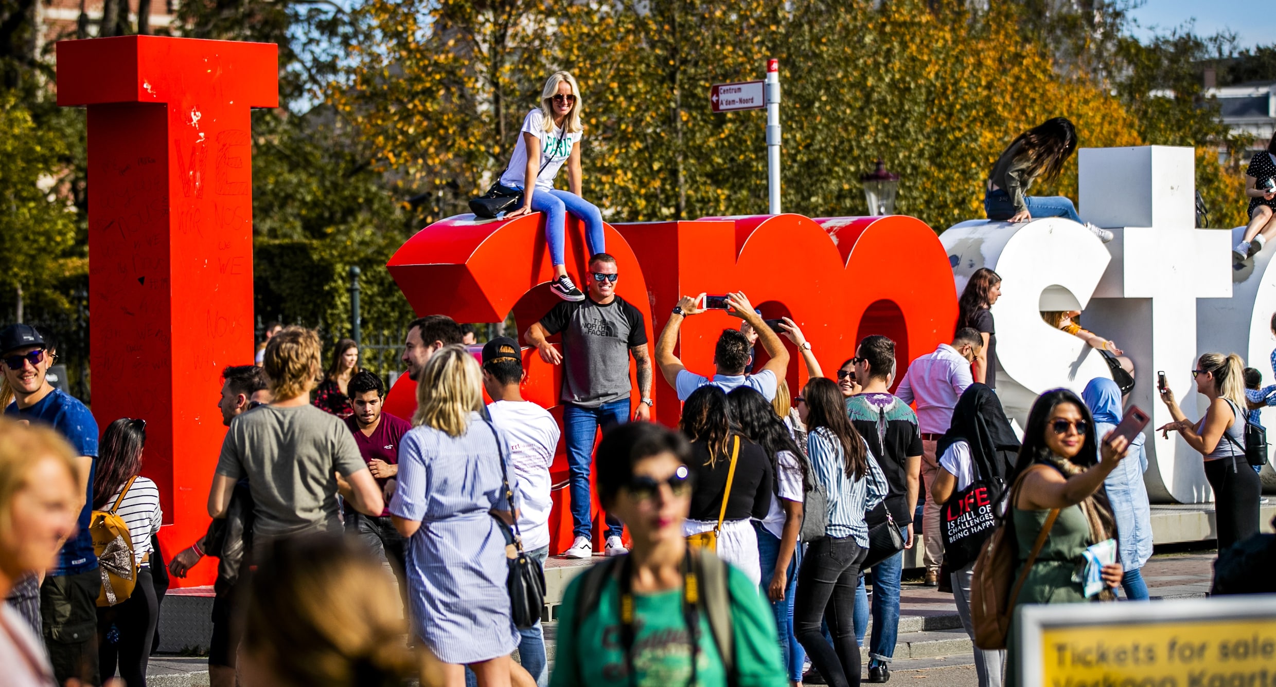 Reclamebureau KesselsKramer, bekend van de I amsterdamletters en het ...