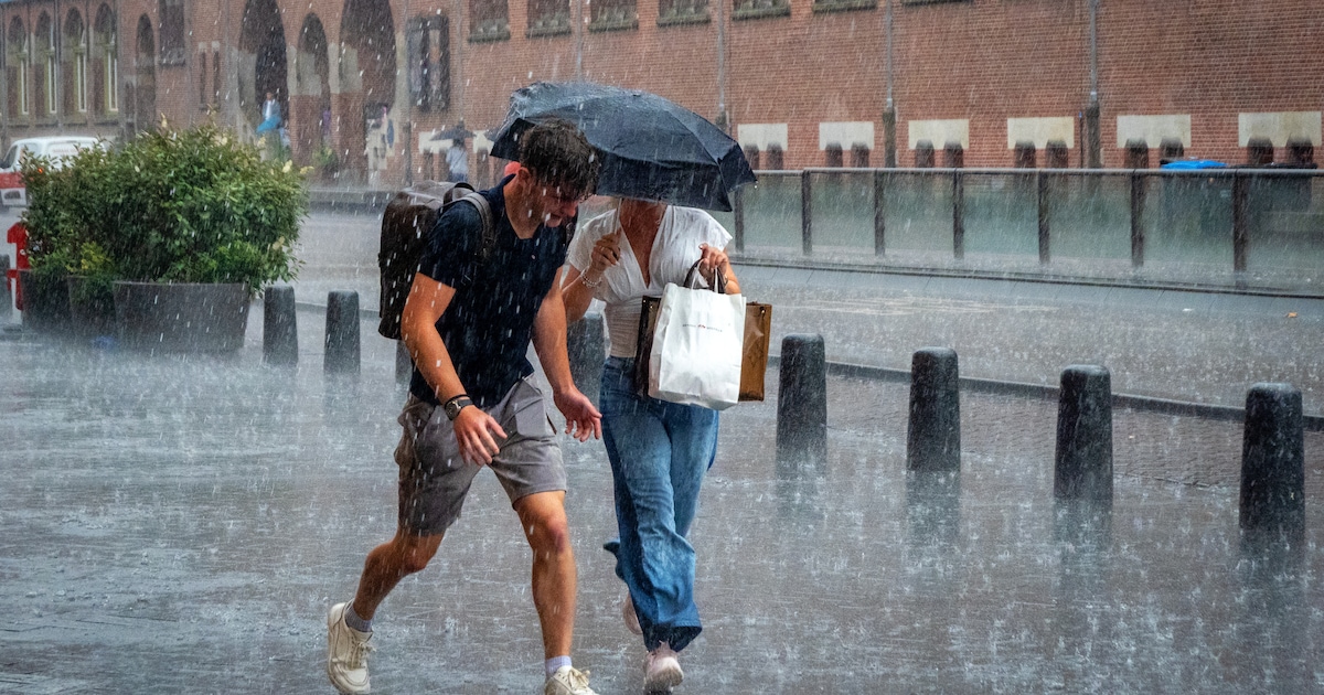 KNMI waarschuwt voor onweer met hagelstenen van 2 centimeter en ...