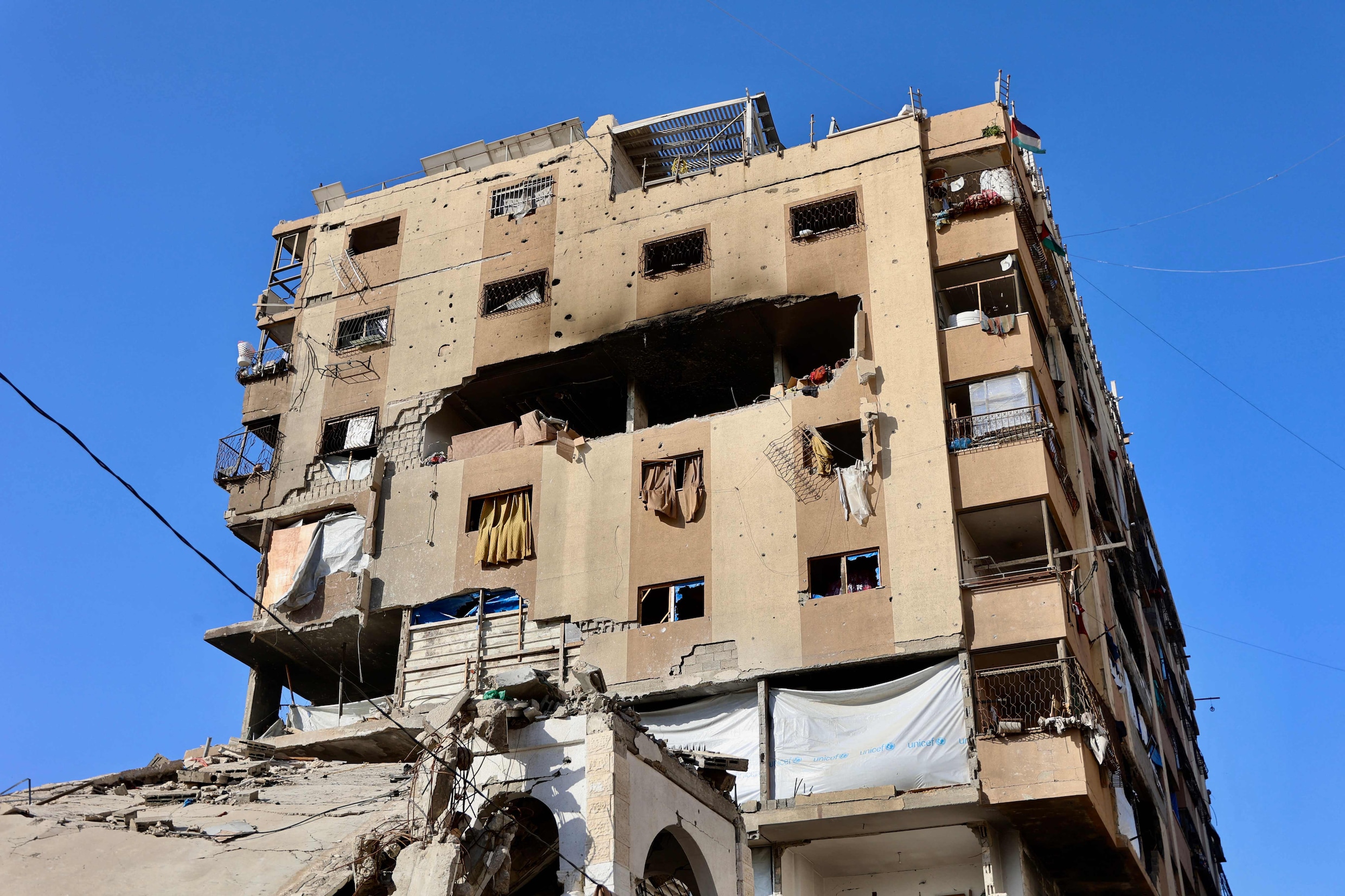 Minstens acht doden bij Israëlische bombardementen op Gaza-Stad, onder ...