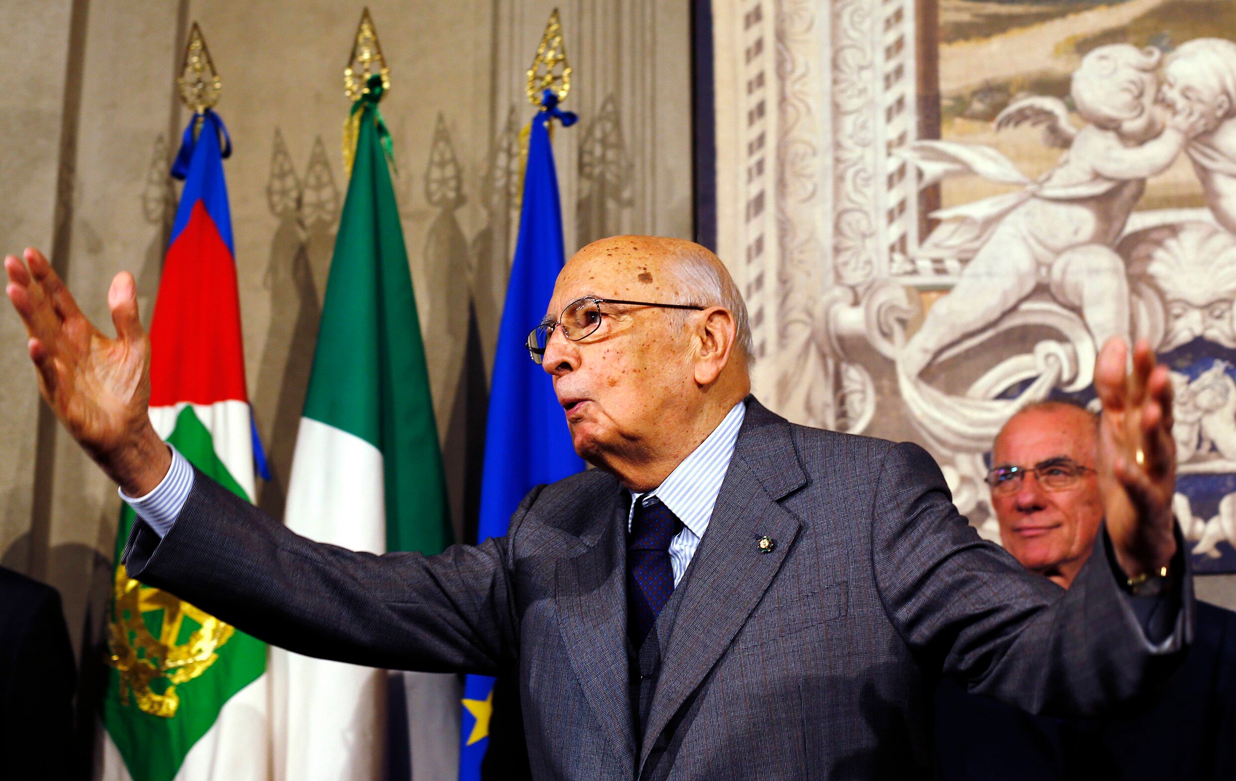 President roept Italianen op tot kalmte na veroordeling Berlusconi | Het Parool