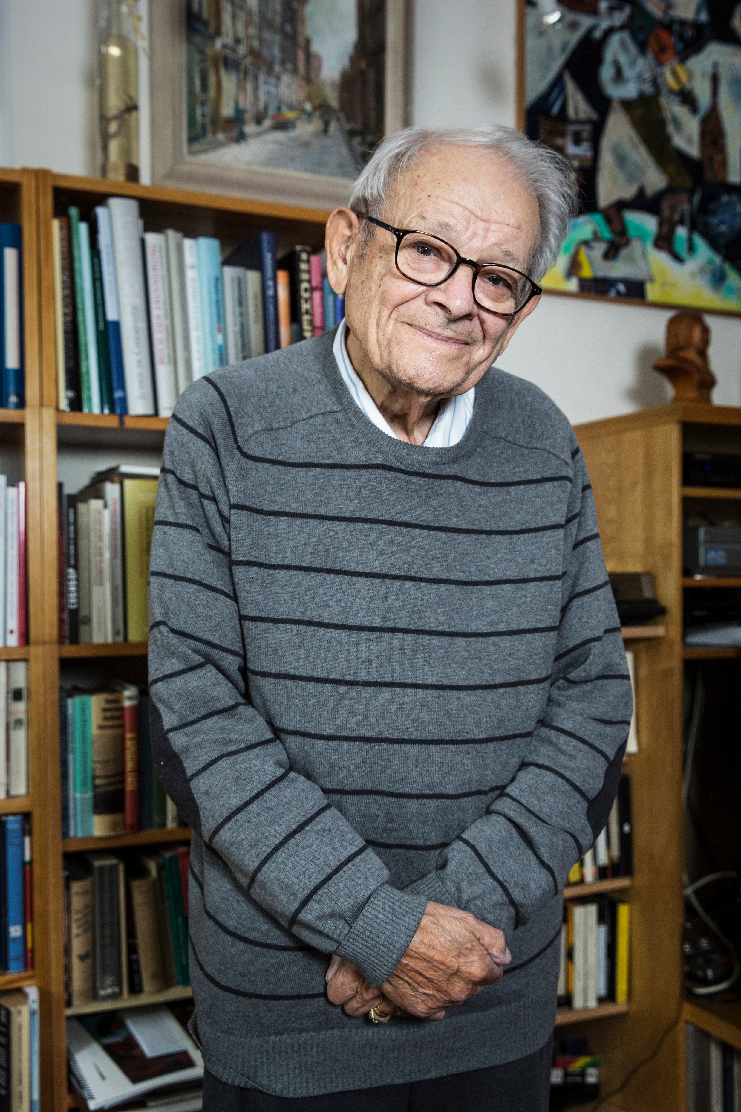 Jules Schelvis overleefde negen kampen en had daarna een krachtige en ...