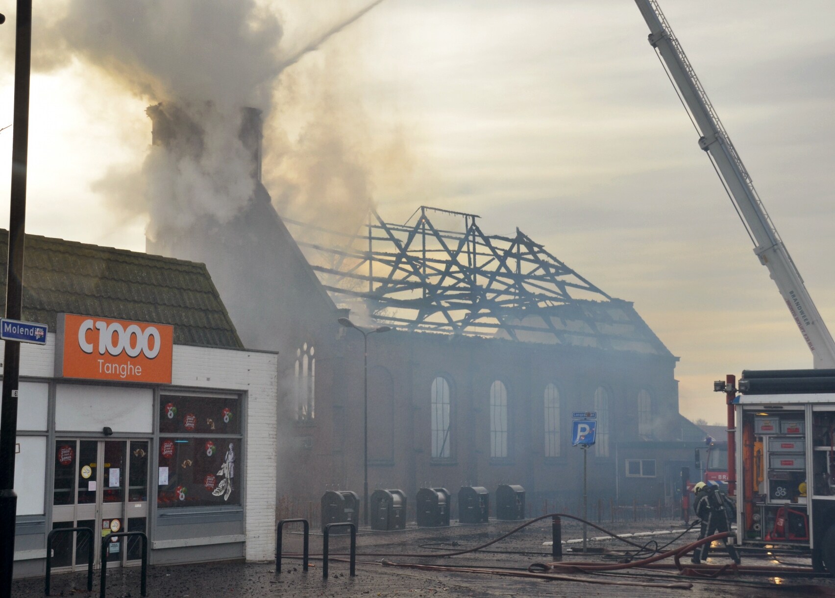 'Oorzaak brand kerk Hoek nooit meer te achterhalen' | Het Parool